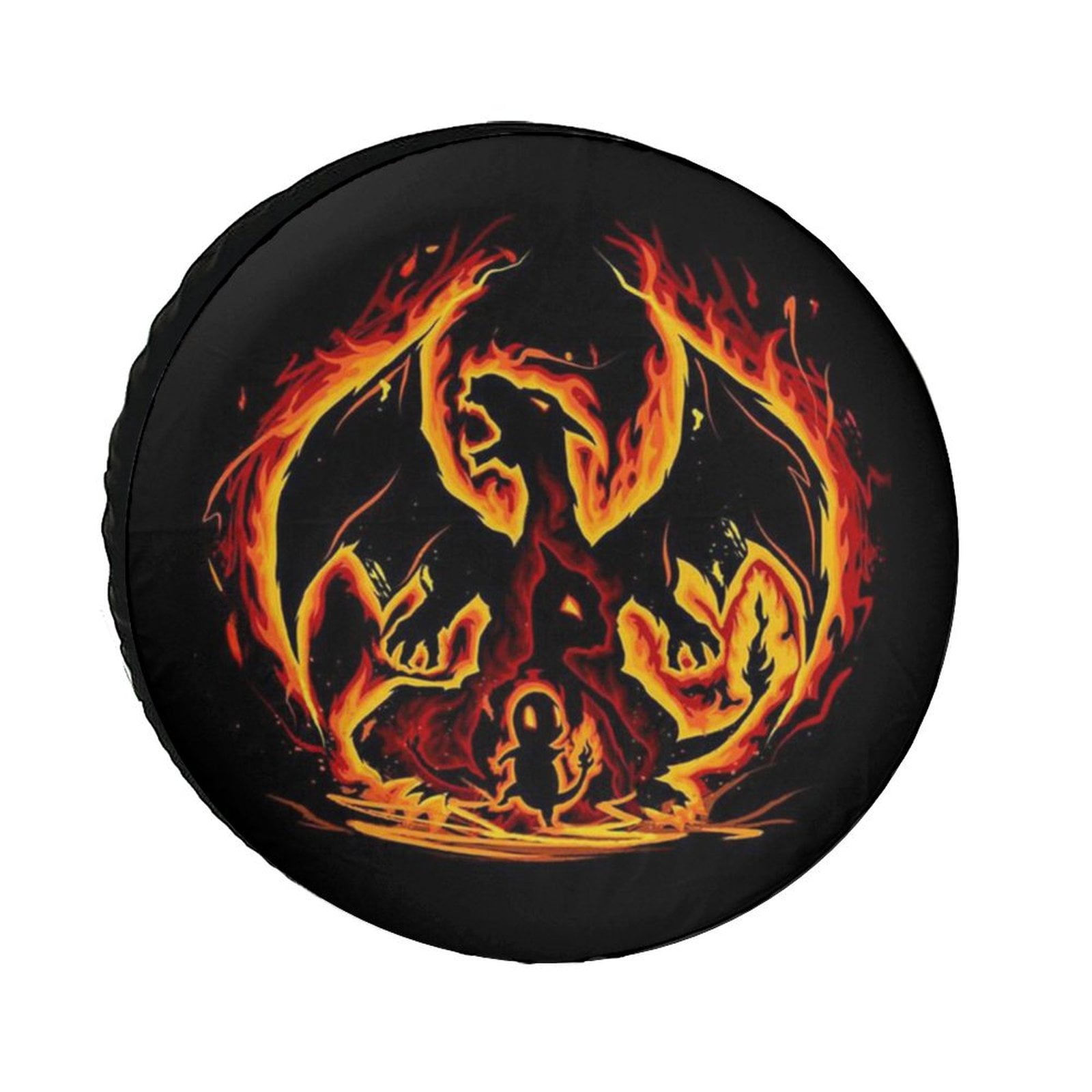 Charmander Anime Go Tire Cover Spare Tire Bag Spare tire Cover ...