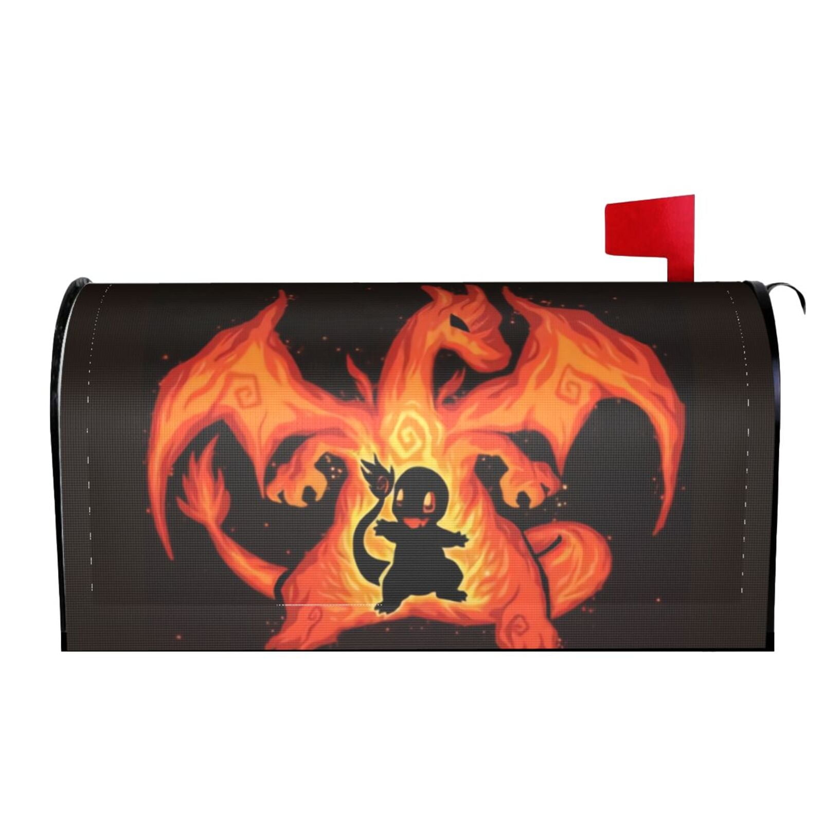 Charmander Charizard Cartoon Character Mailbox Cover Magnetic Standard ...