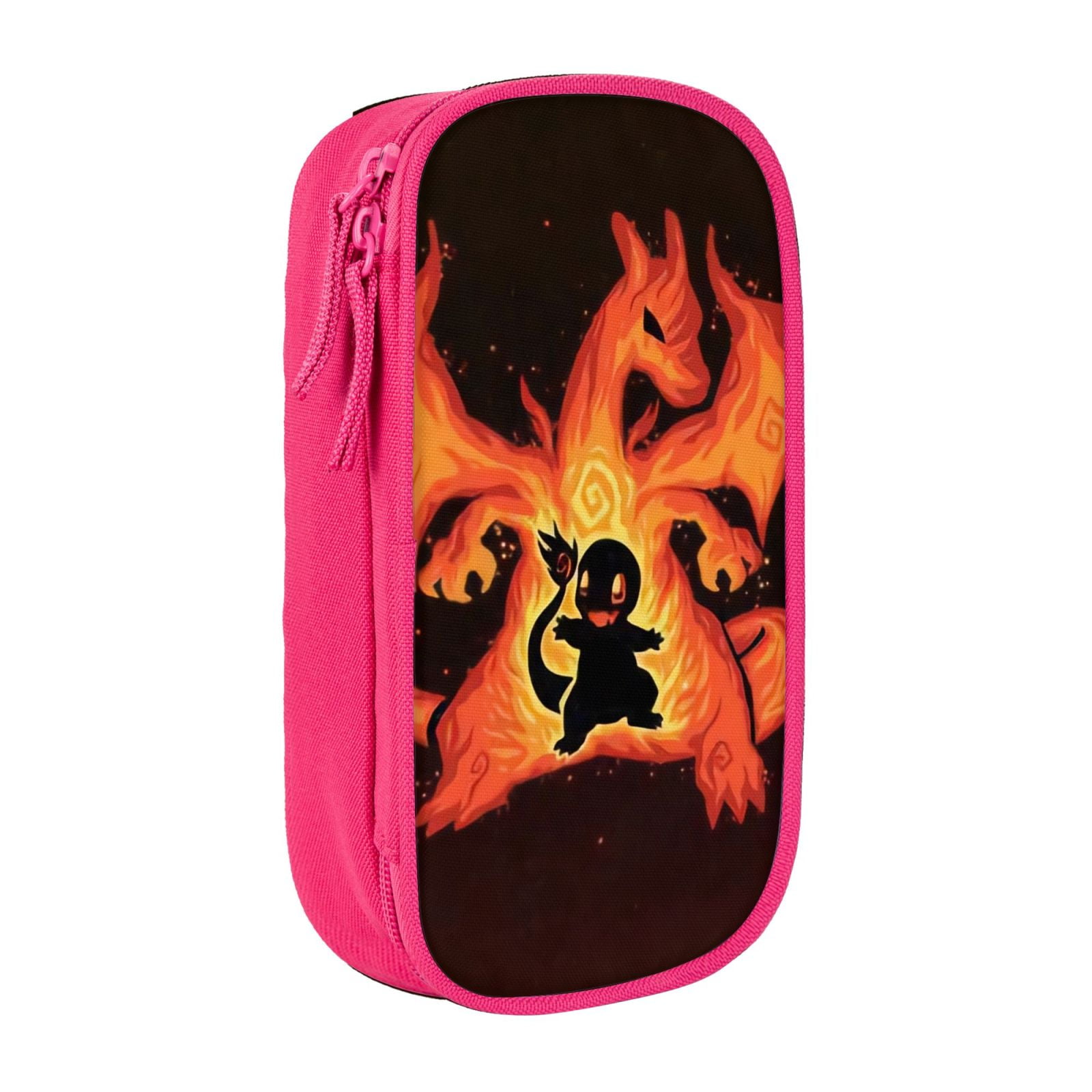 Charmander Charizard Pencil Case,Pencil Pouch,Big Pencil Bag Pouch Box ...