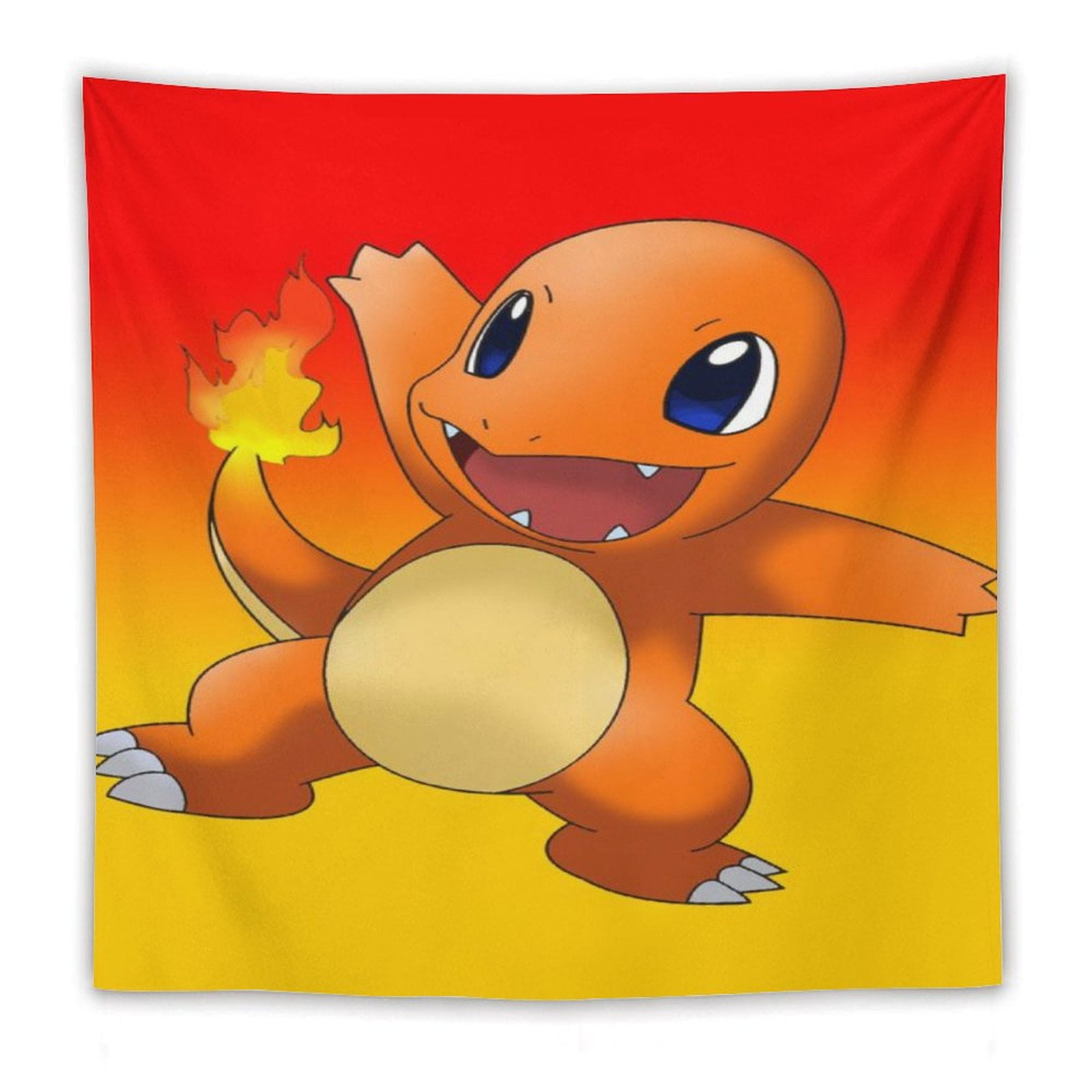 Charmander Fashion Tapestries Living Room Bedroom Decor Tapesty Wall ...