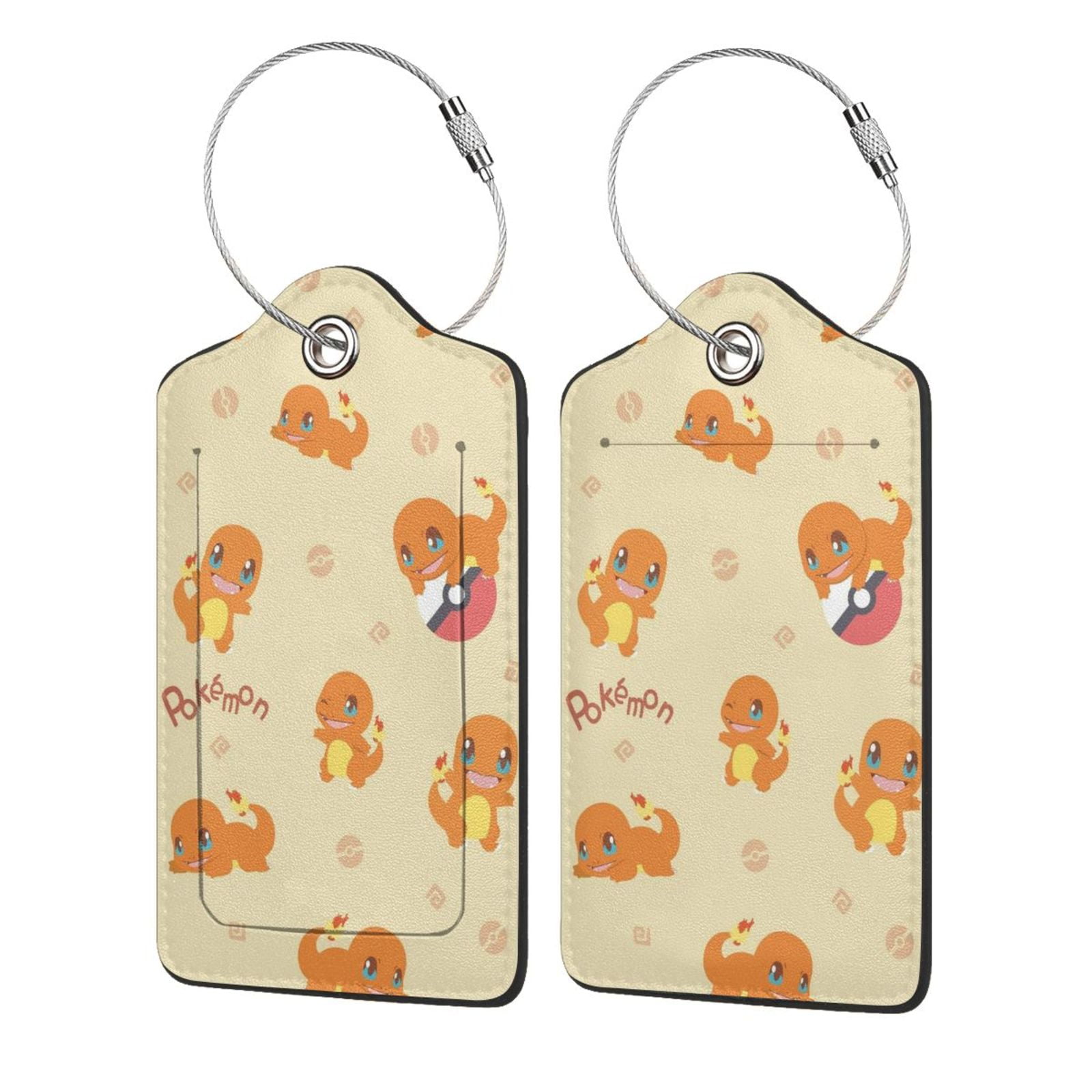 Charmander Luggage Tags for Suitcases Travel ID Identification Labels ...
