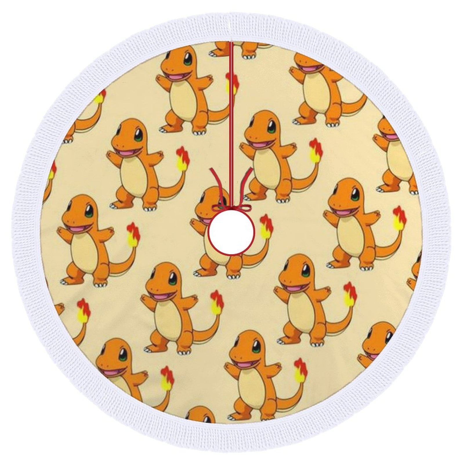 Charmander Mega X Y Anime Go Christmas tree skirt Christmas tree mat ...