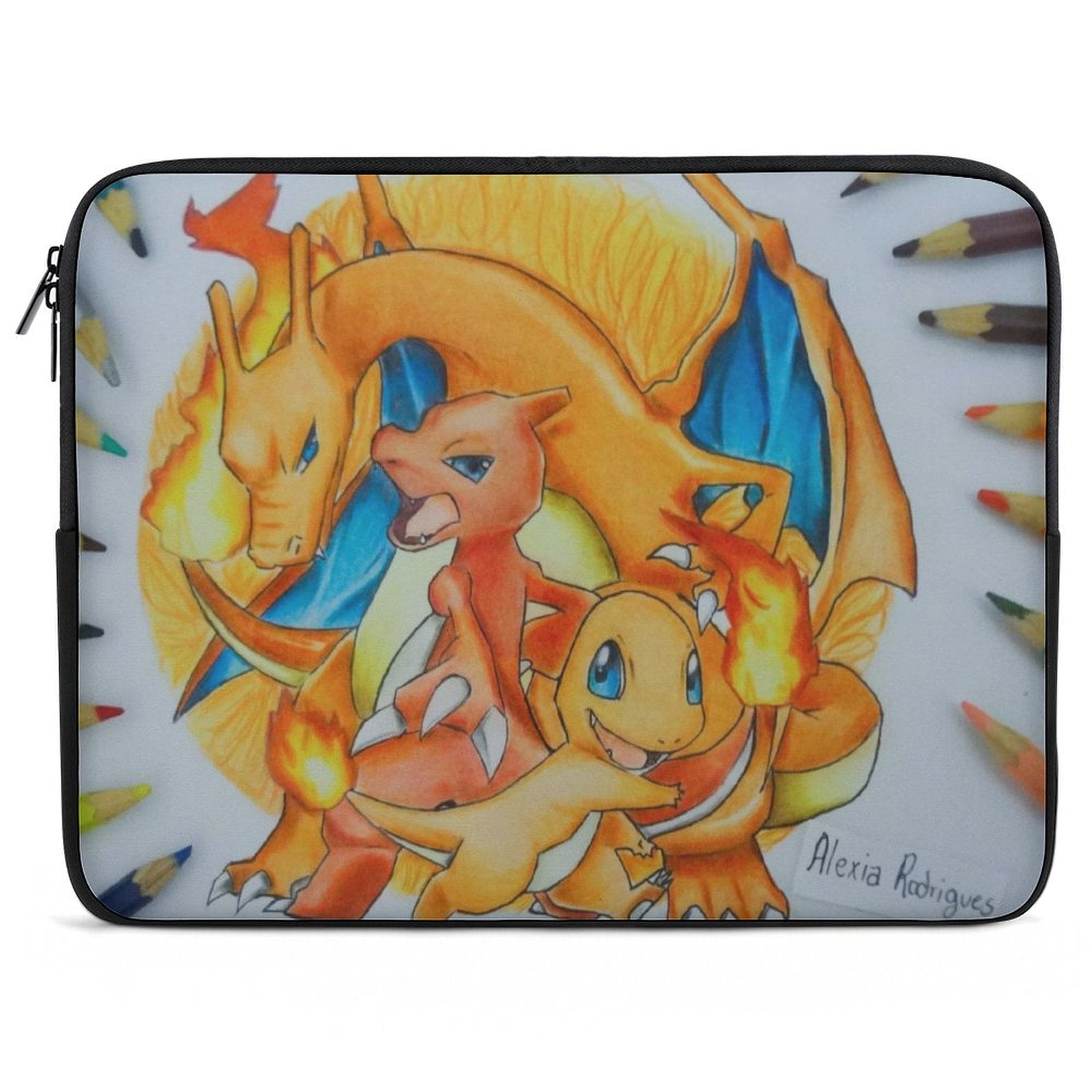 Charmander Mega X Y Anime Go Laptop Sleeve Laptop case Bag Laptop Bag ...
