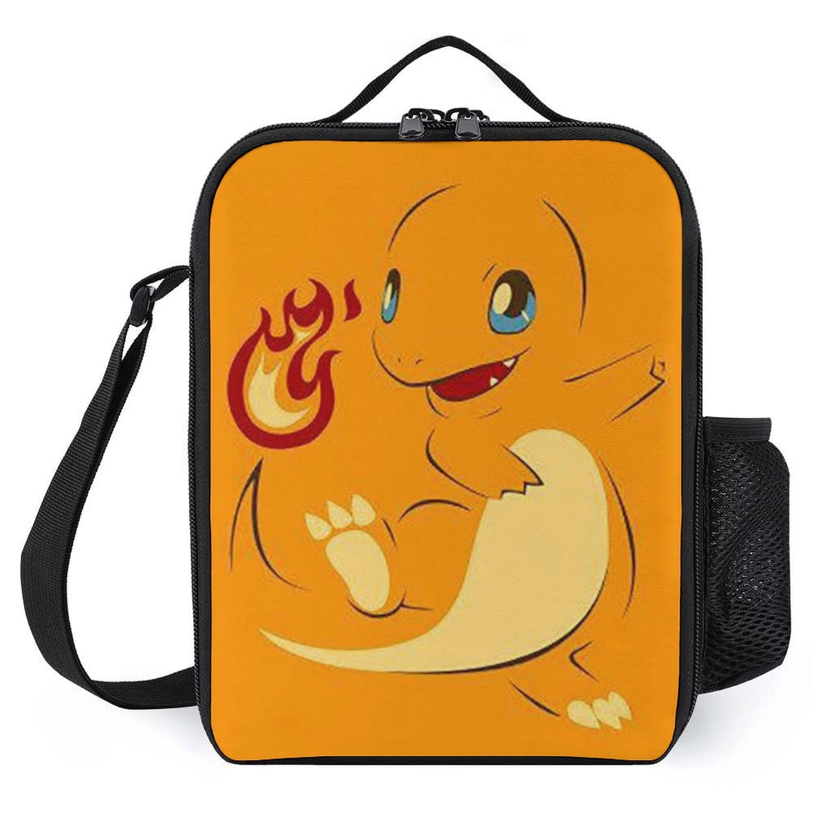 Charmander Mega X Y Anime Go Lunch Bag Lunch Box for School Lunch Bag ...