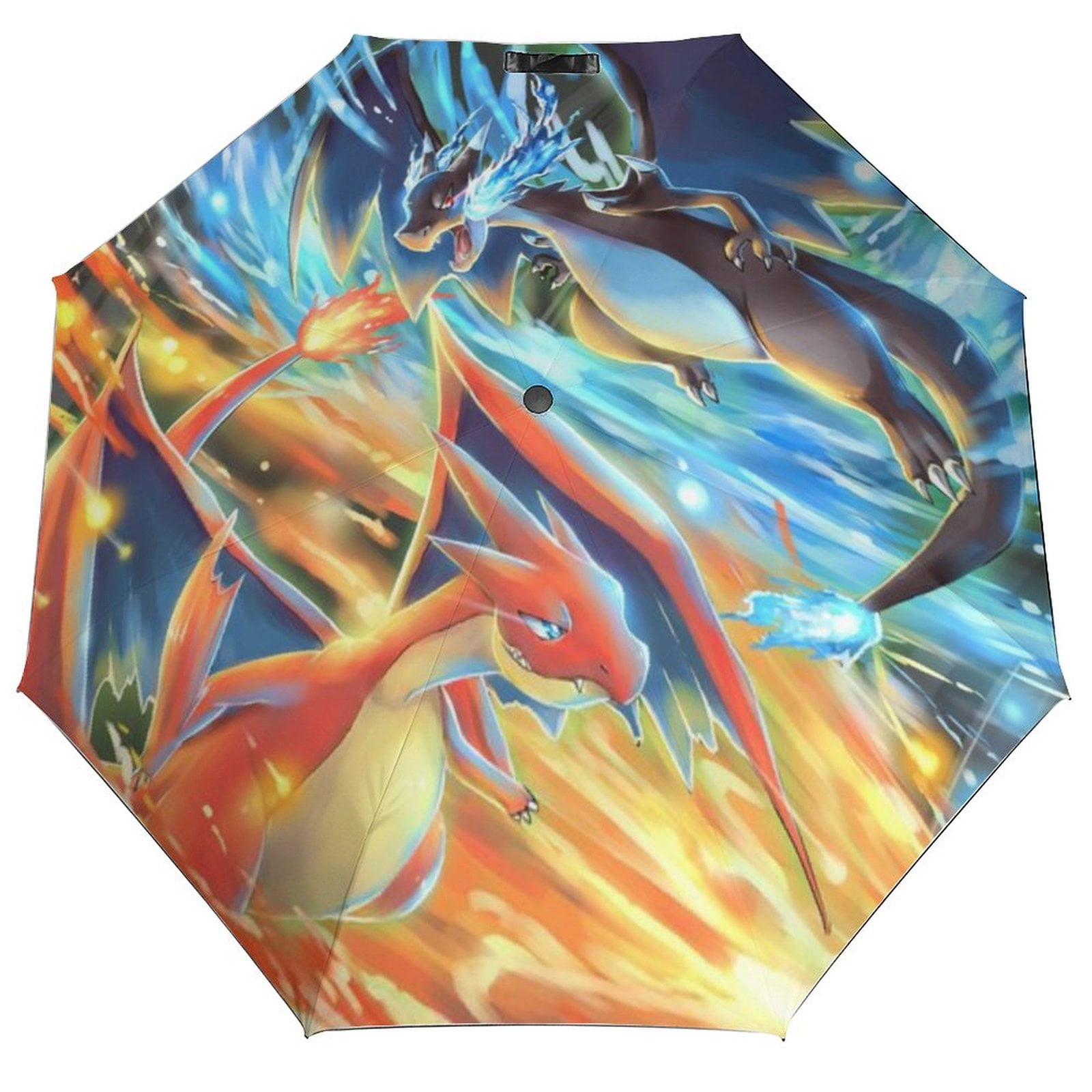 Charmander Mega X Y Anime Go Sun umbrella Automatic Open/Close Sun Rain ...