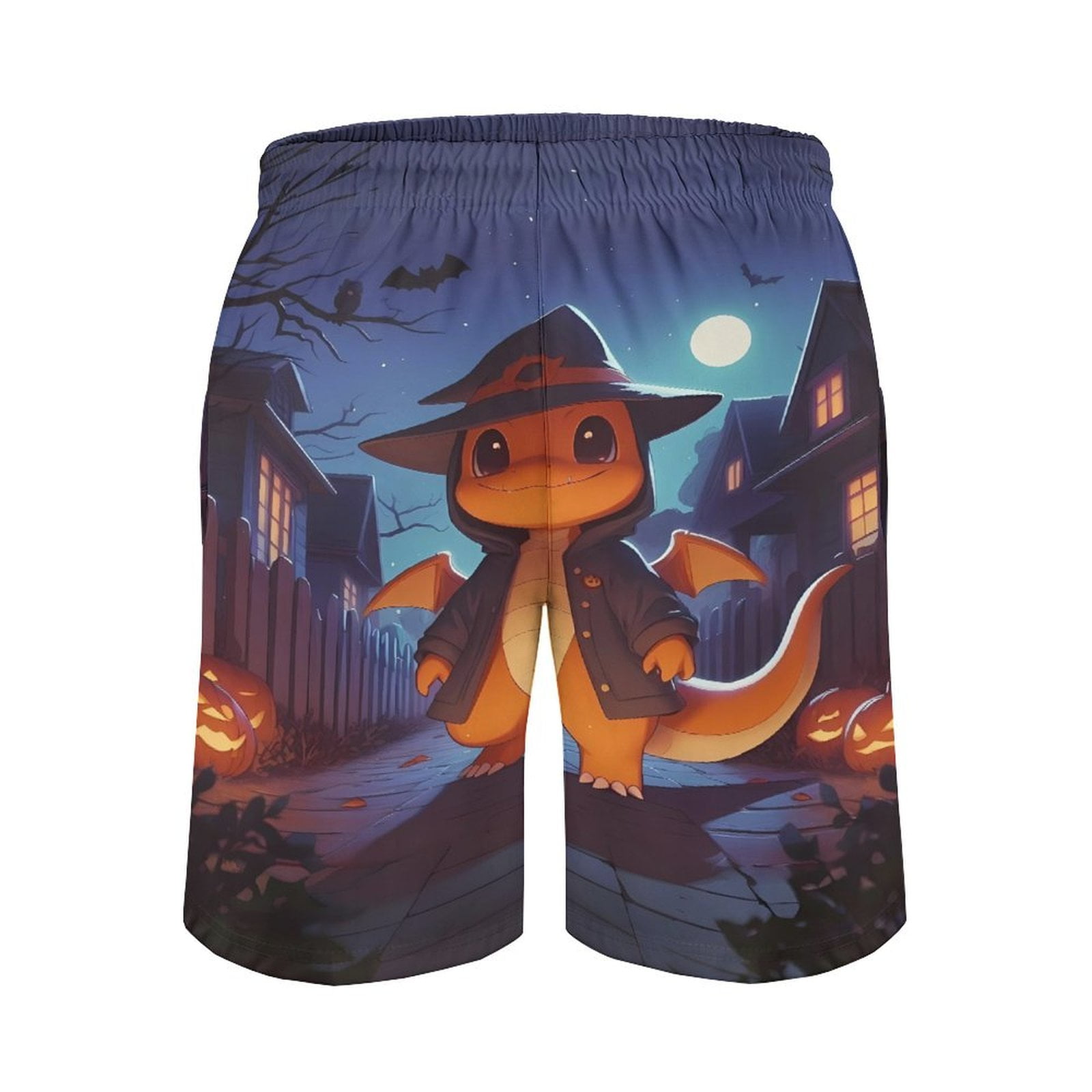 Charmander Men's Shorts Quick Dry 3D Printed Beach Men's Swim Trunks ...