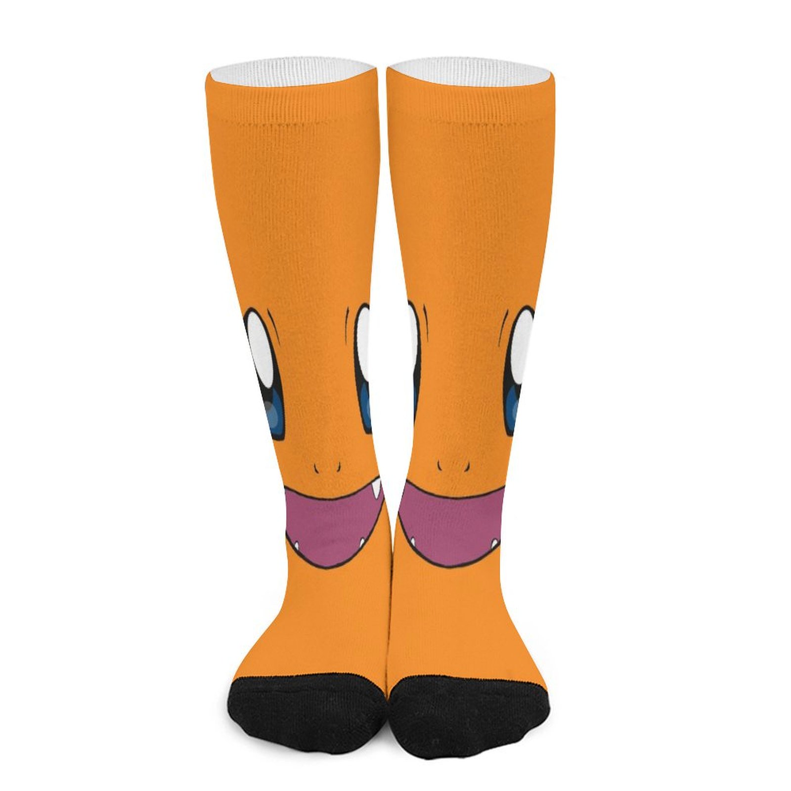 Charmander Stocking Long Socks Breathable Knee High Thigh Stockings ...