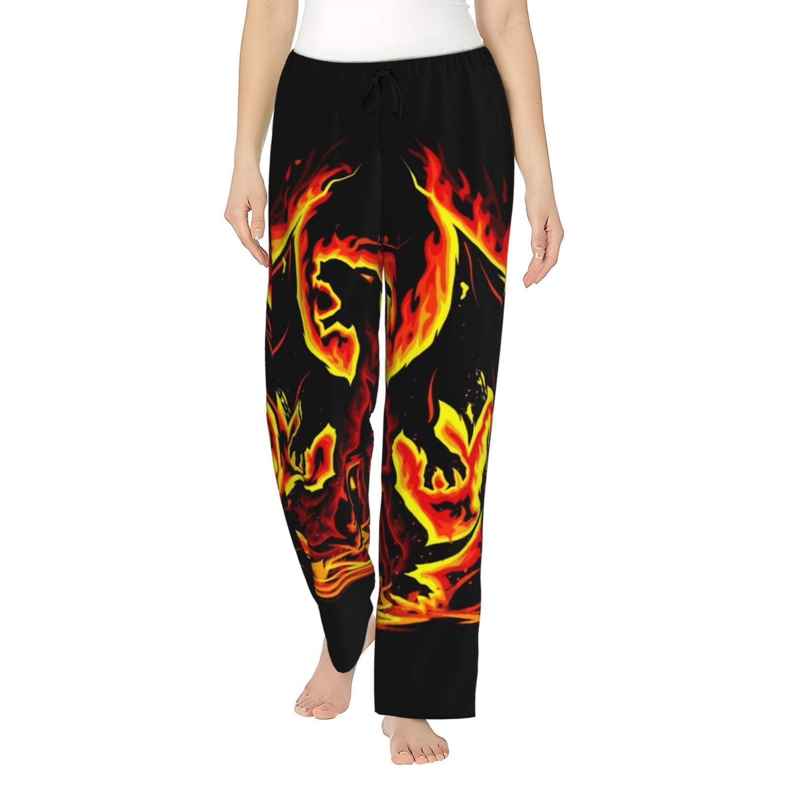Charmander Women's Pajama Pants Soft Comfy Causal Pajama Bottoms ...