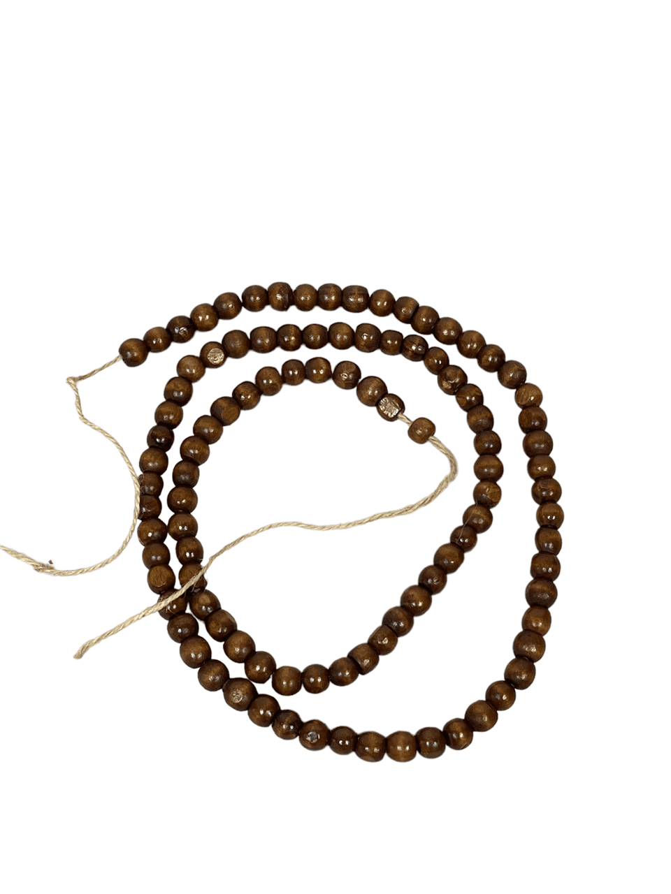 Charmed 3 Ft. Beaded Wooden Garland Holiday Fall Harvest DIY Decoration ...