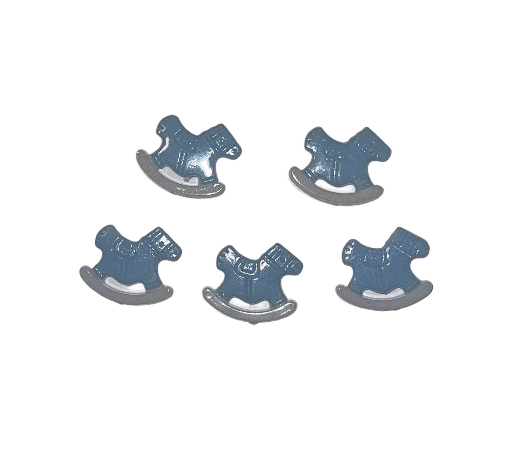 Charmed 50 Counts Plastic Rocking Horse Baby Shower Embellishments ...