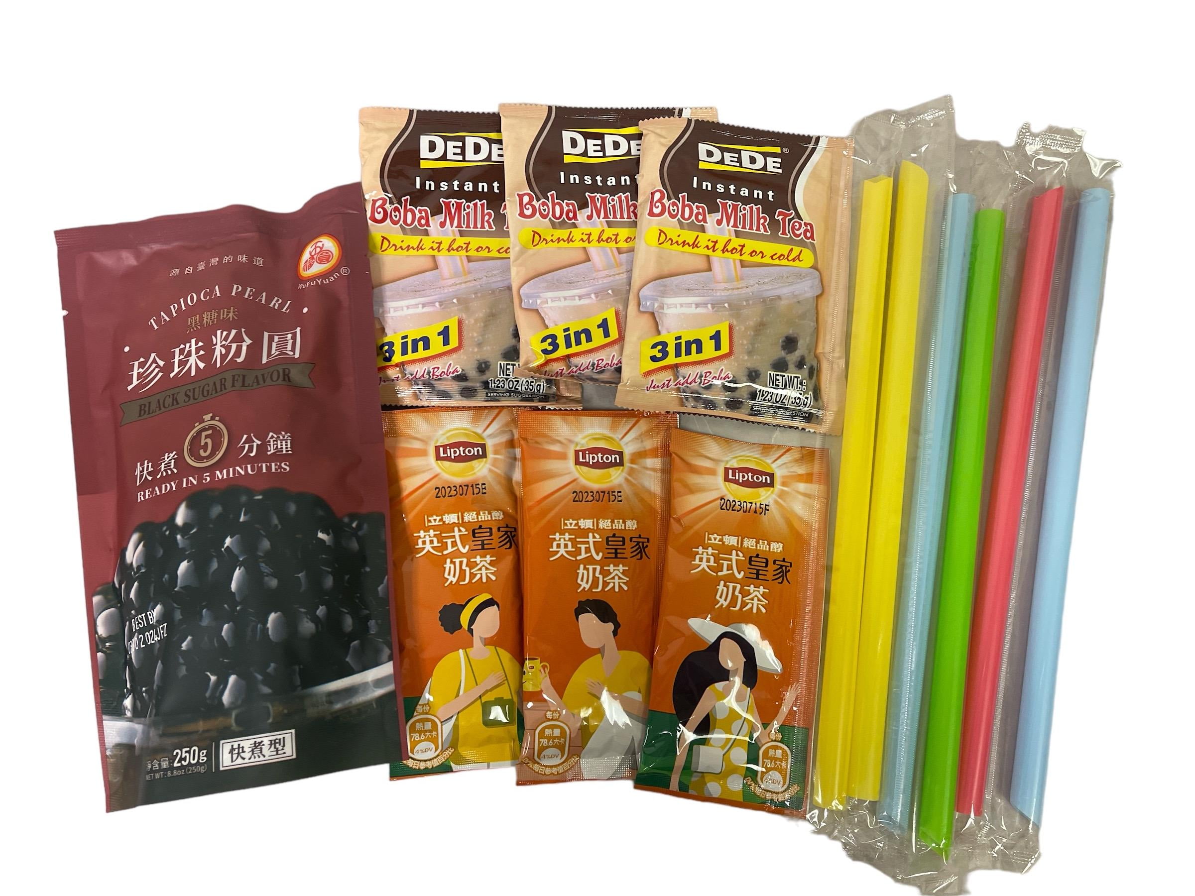 Charmed Brown Sugar Boba Milk Tea Drinks Making Kit - Walmart.com Charmed Brown Sugar Boba Milk Tea Drinks Making Kit - Walmart.com
