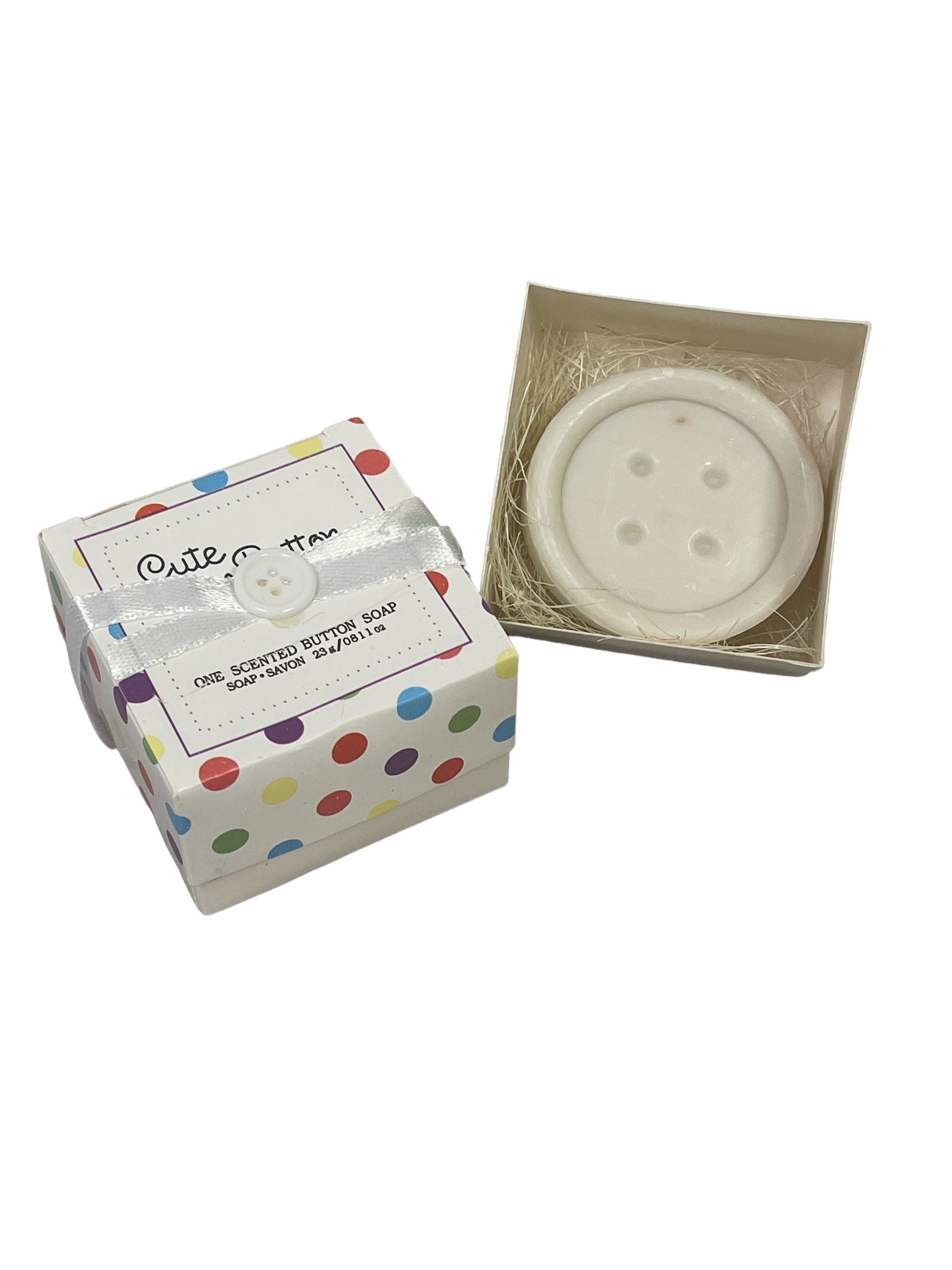 Charmed Cute as a Button Scented Button Soap Baby Shower Favor Giveaway ...
