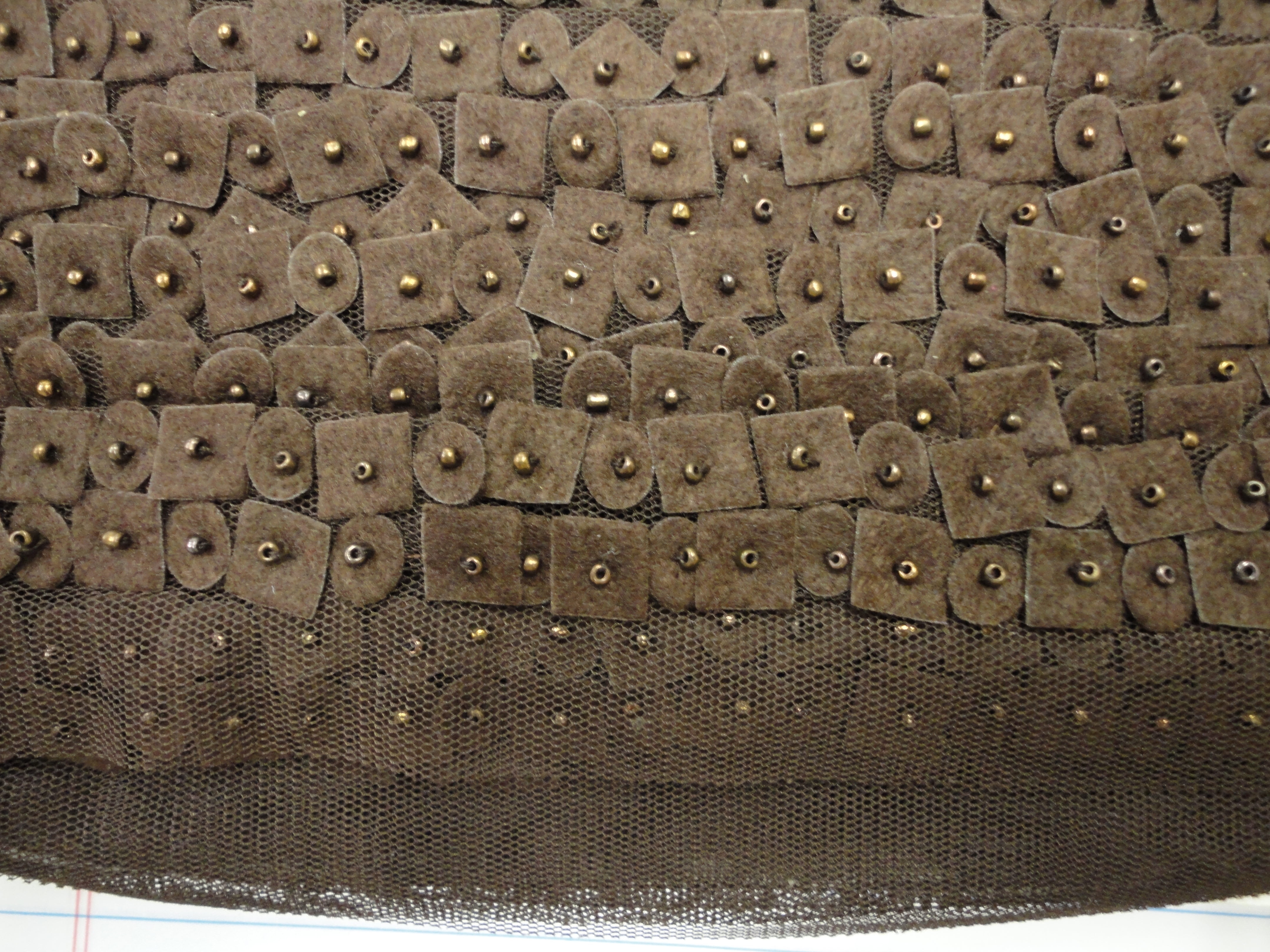 Charmed Felt Mesh Ribbon Brown 5yds - Walmart.com