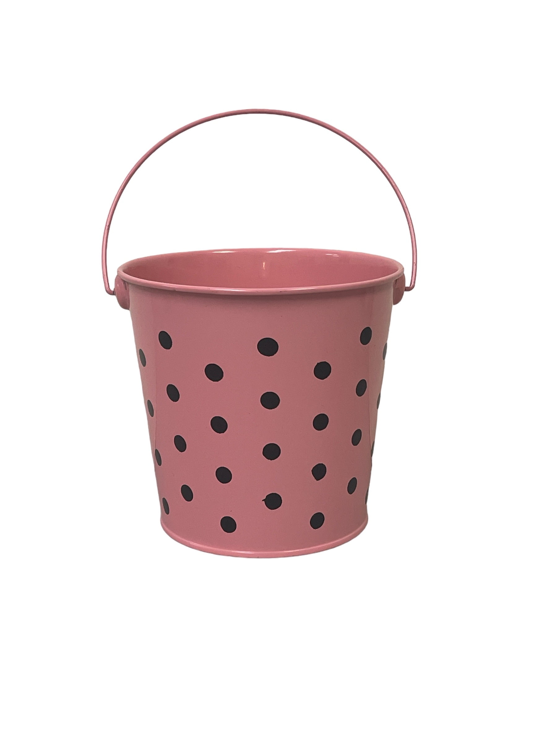 Charmed Mini Colorful Polka Dots Tin Pails Bucket with Handles for The ...