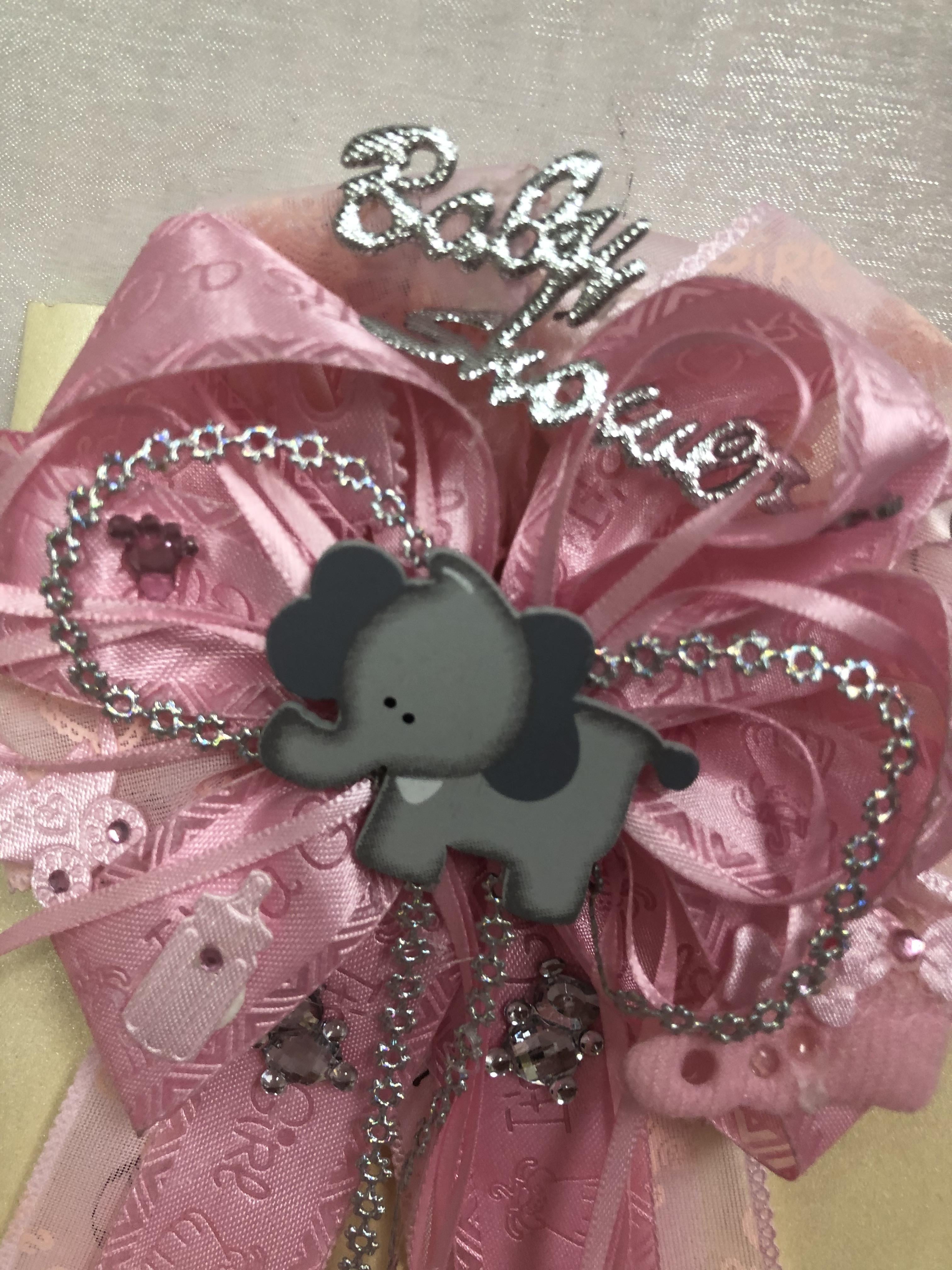 Charmed Mommy-to-Be Bow Corsage Baby Shower Decor Boy/Girl Handmade ...
