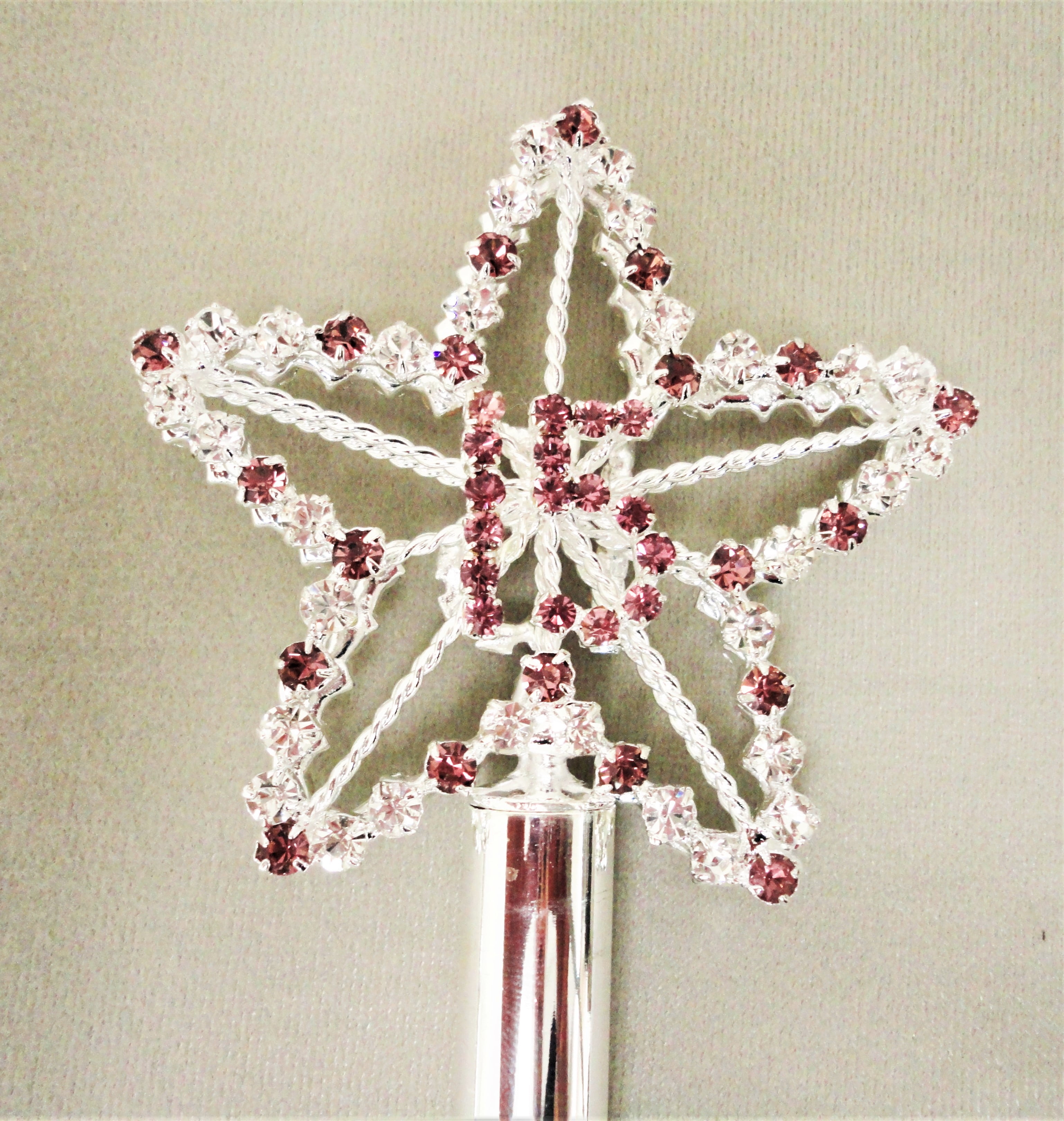 Charmed Princess/Queen 18" Star Scepter. Beautiful Star with Rhinestone ...