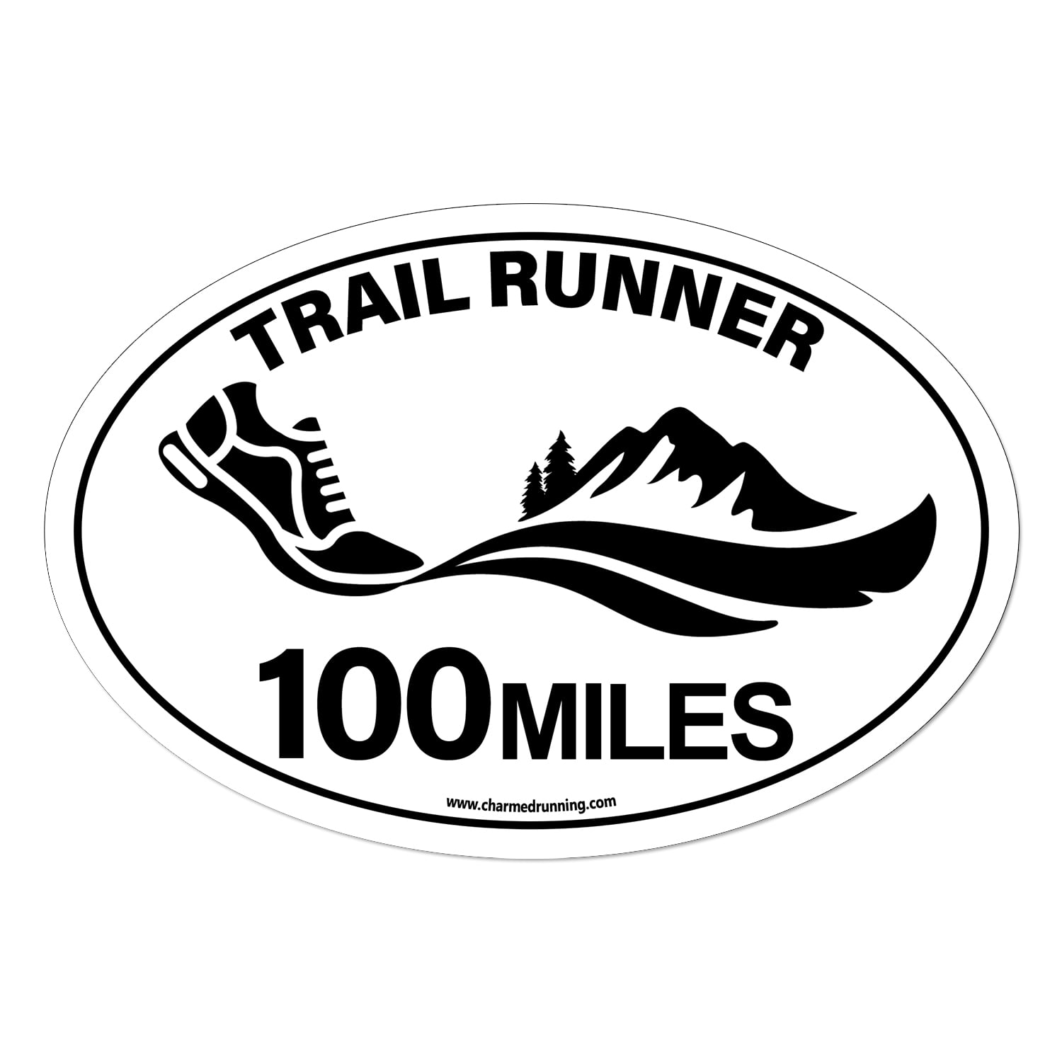 Charmed Running Brand UltraRunner Ultra Marathon Trail Runner 100 Miles ...