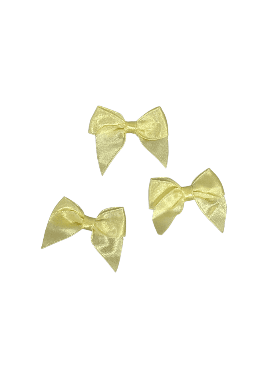 Charmed Satin Ribbon Bow Flower 1 3/4" X 2" Applique Sewing Bow Craft ...