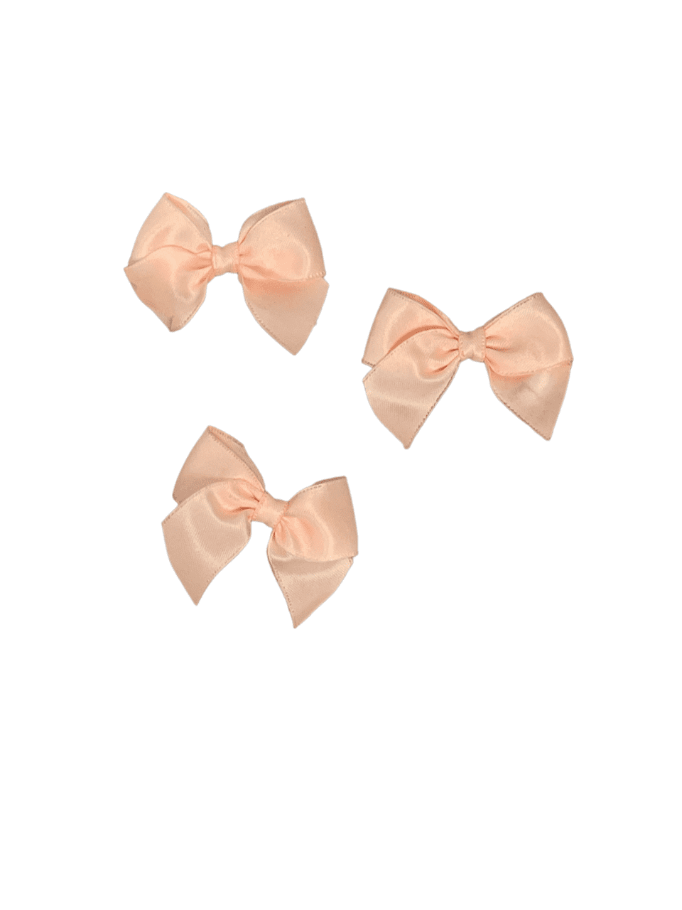 Charmed Satin Ribbon Bow Flower 1 3/4" X 2" Applique Sewing Bow Craft ...