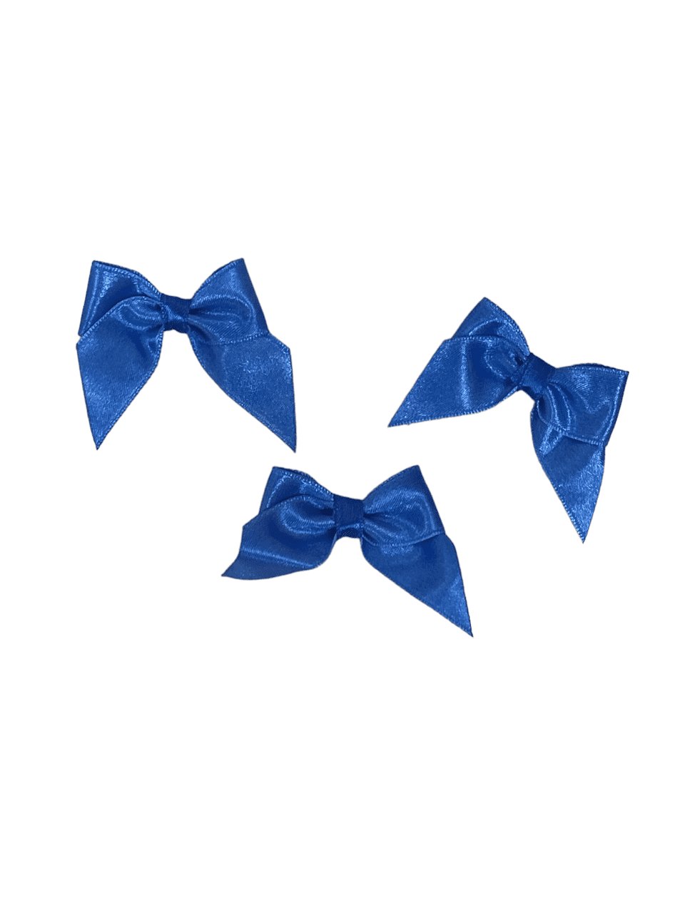 Charmed Satin Ribbon Bow Flower 1 3/4" X 2" Applique Sewing Bow Craft ...