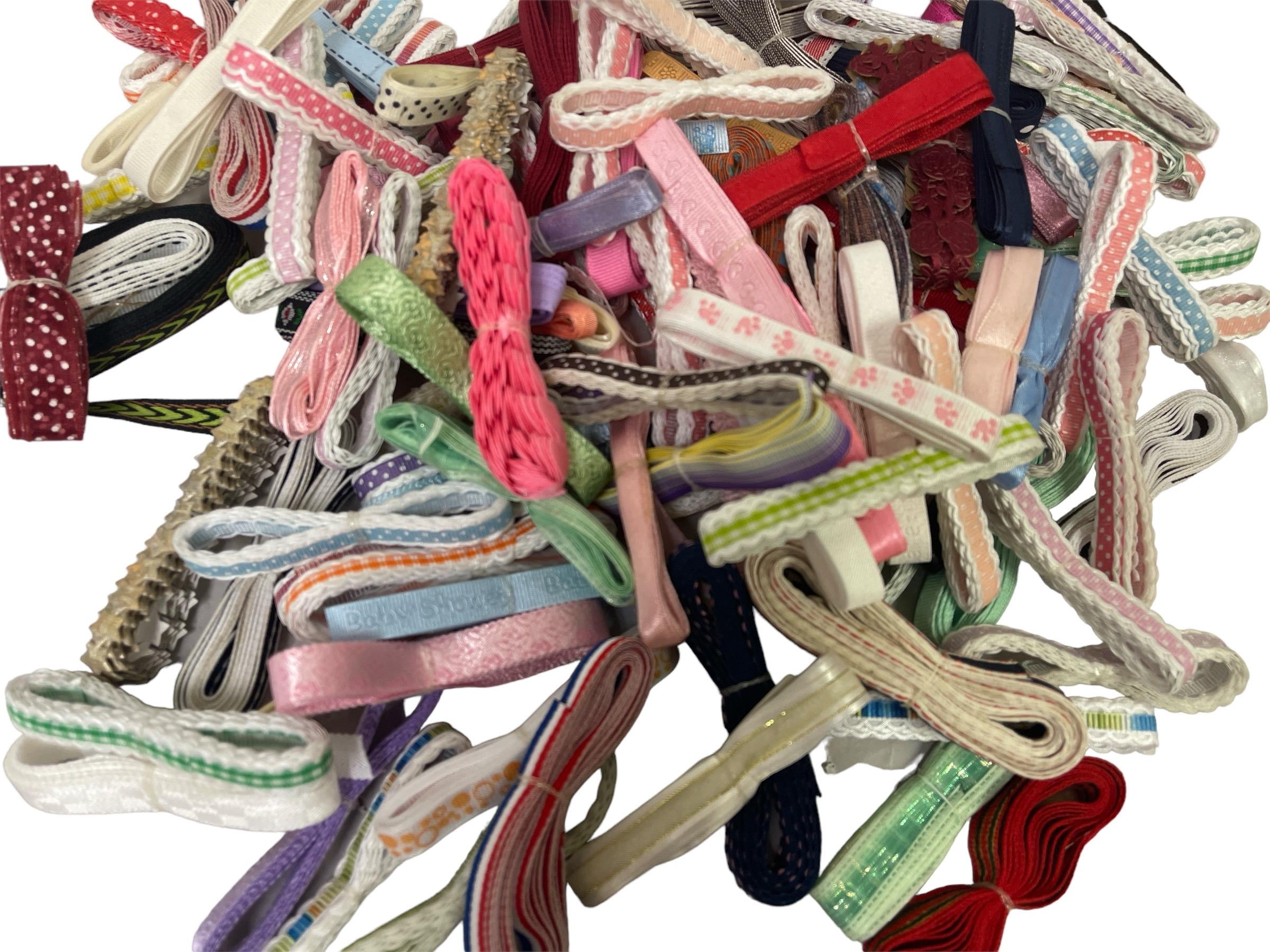Charmed Assorted Satin Ribbon Set, 96 Bunches, 192 Yards for Arts ...