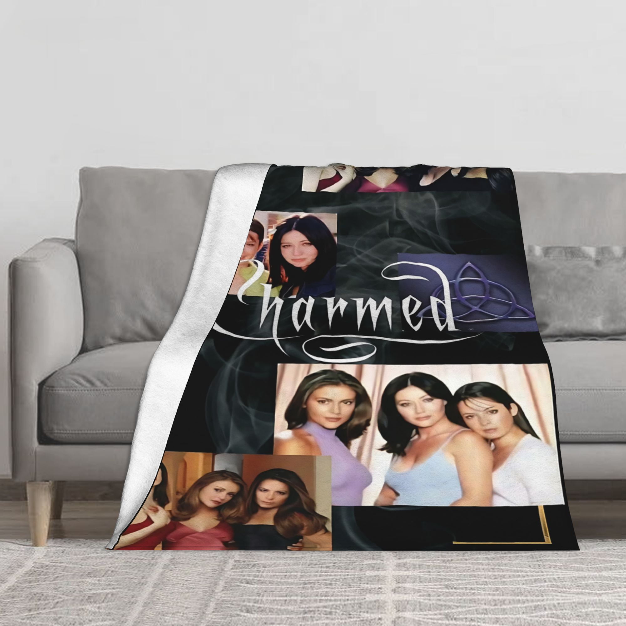 Charmed TV Show Themed Flannel Blanket with Iconic Characters - All ...