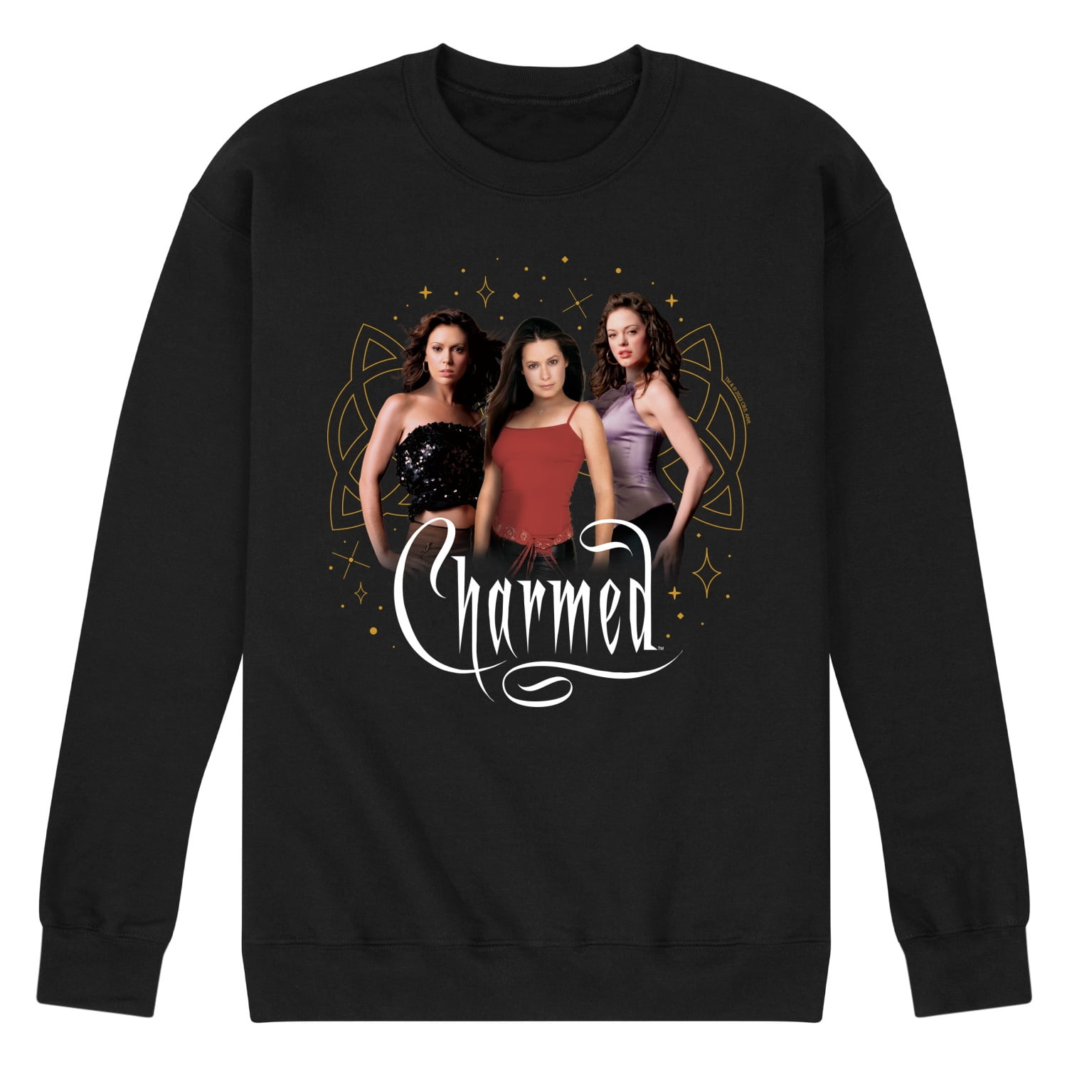 Charmed - Three Sisters - Piper, Prue, & Phoebe - Men's Crew Neck ...