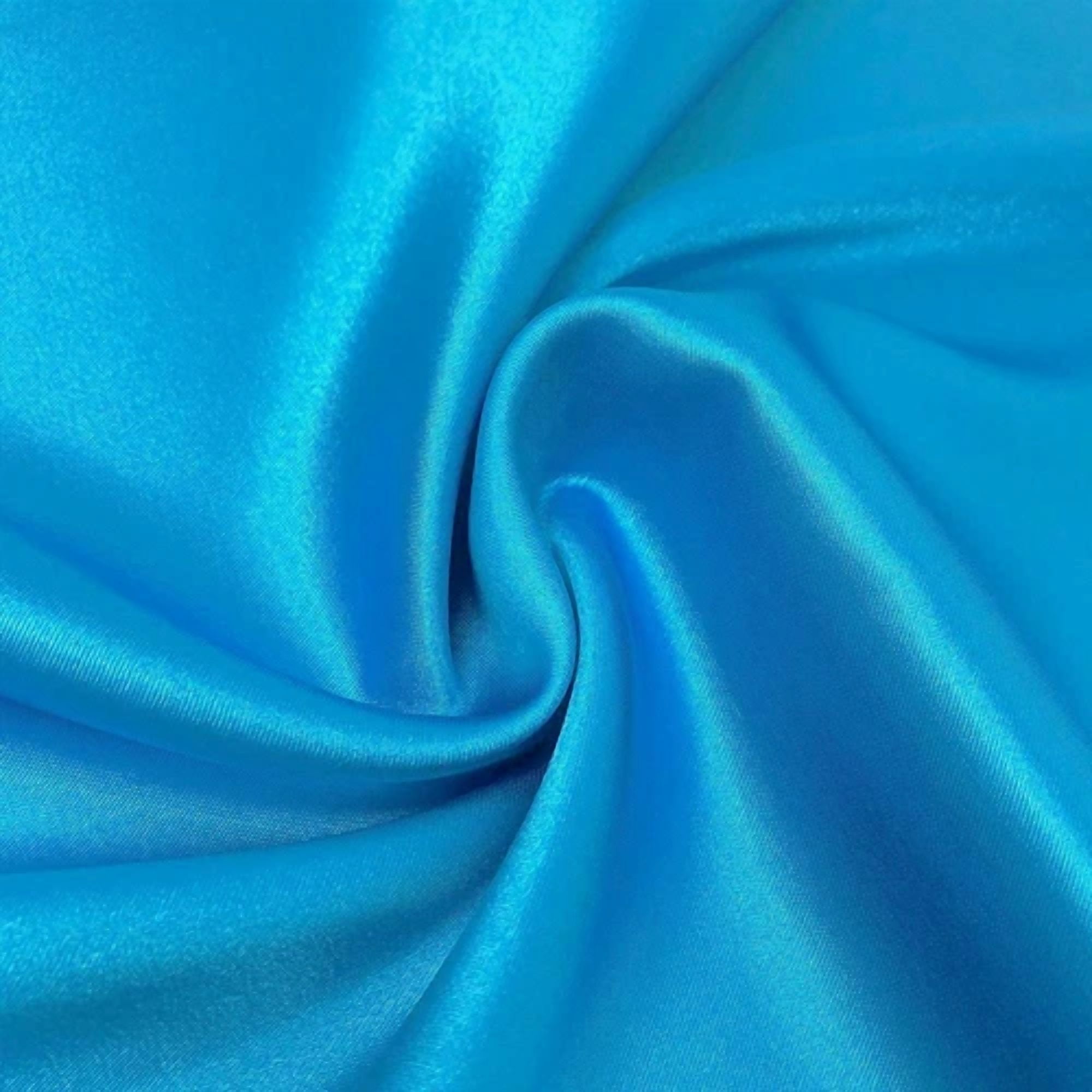 Charmeuse Satin Fabric Stretch | 58" Wide | Silky, Bridal | By Yard Turquoise - Walmart.com