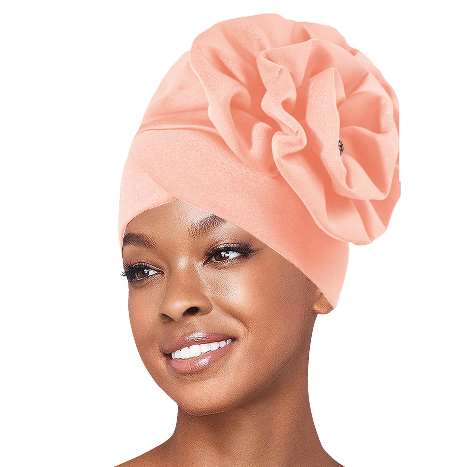 Charmgo Bonnet Clearance, Womens Large Elastic Solid Comfort Flat Hat ...