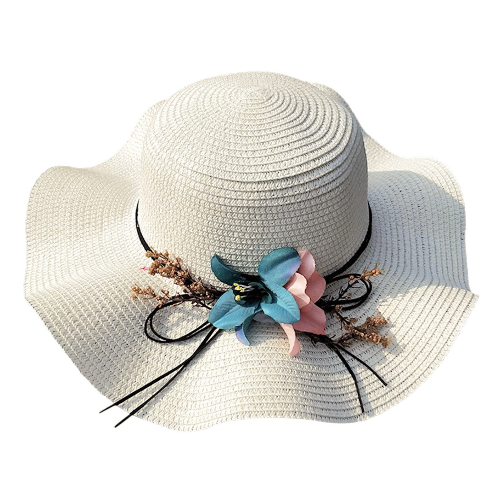 Charmgo Bucket Hat Clearance, Womens Sun Hat Flower Hat Outdoor Large ...