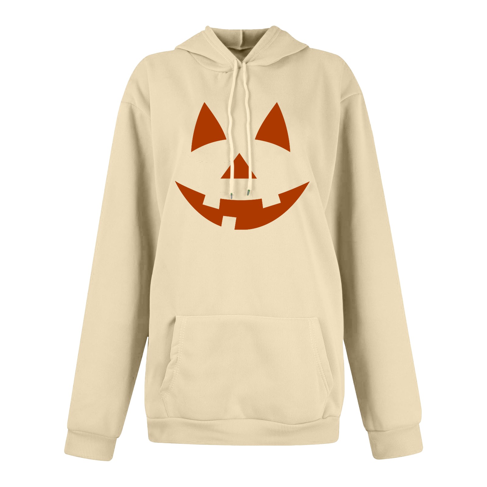 Charmgo Halloween Hoodie Clearance, Women's Fall Winter Fashion Pumpkin Face Halloween ...