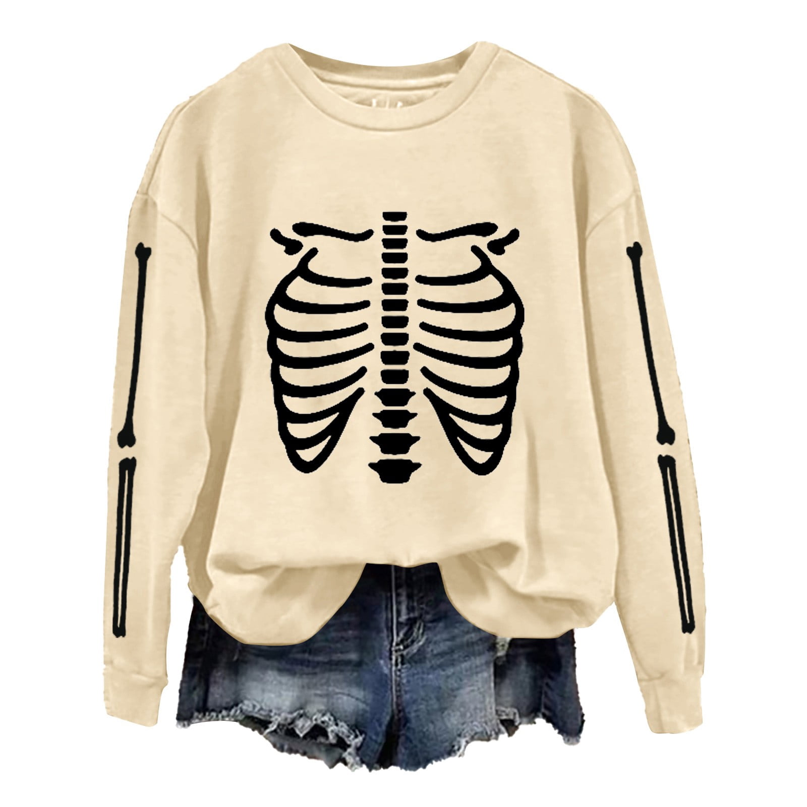 Charmgo Halloween Sweatshirt Under $15, Women's Trendy Halloween ...