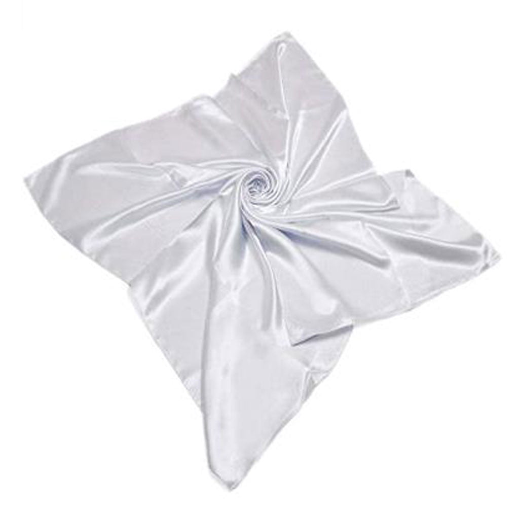 Charmgo Handkerchief Clearance, Satin Silk Large 90X90 Cm Square Plain ...