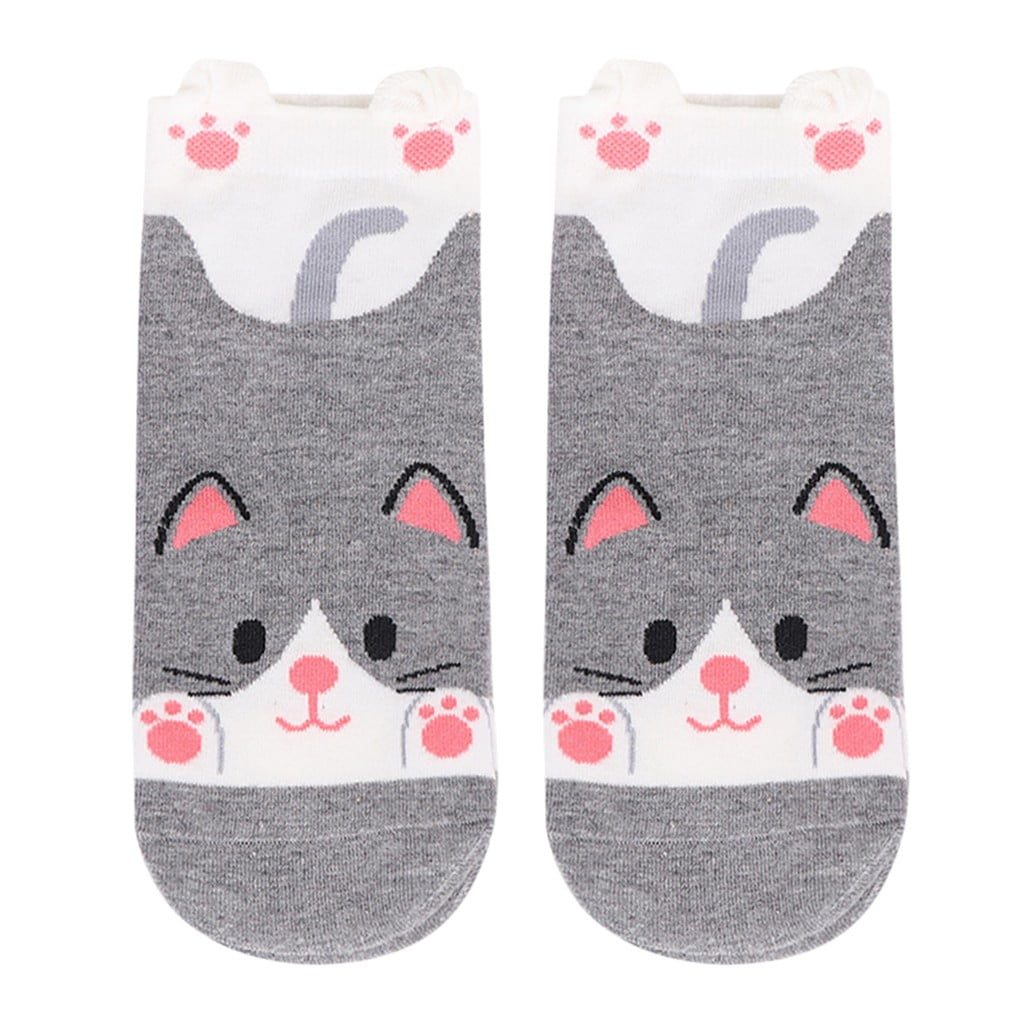 Charmgo Socks for Women Clearance, Women Man Cotton Socks Animal Art ...