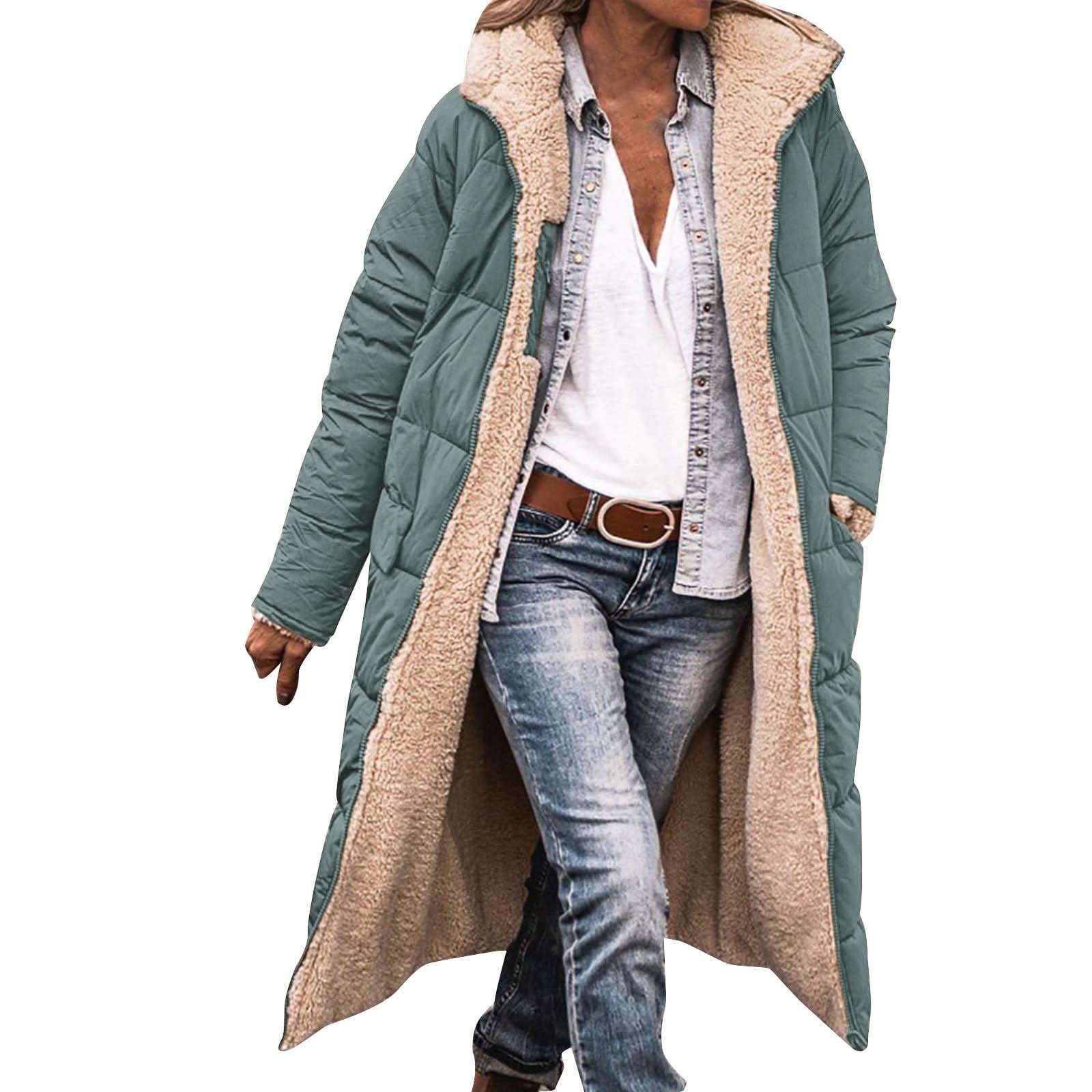 Charmgo Womens Puffer Jacket Clearance, Ladies Fashion Warm Winter Coat ...