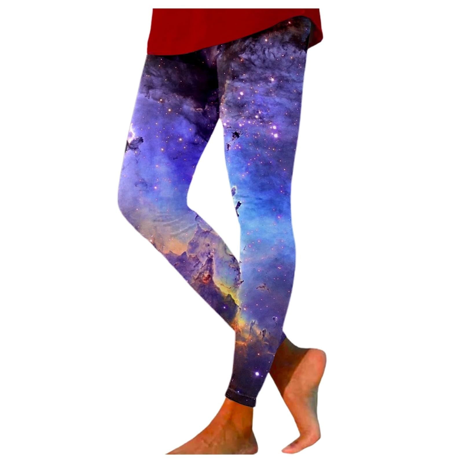 Charmgo Yoga Pants Women Galaxy Costume Women Colorful Leggings Fancy ...