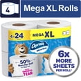 Charmin Ultra Soft Toilet Paper, 4 Mega XL Rolls, 2-Ply Bath Tissue ...