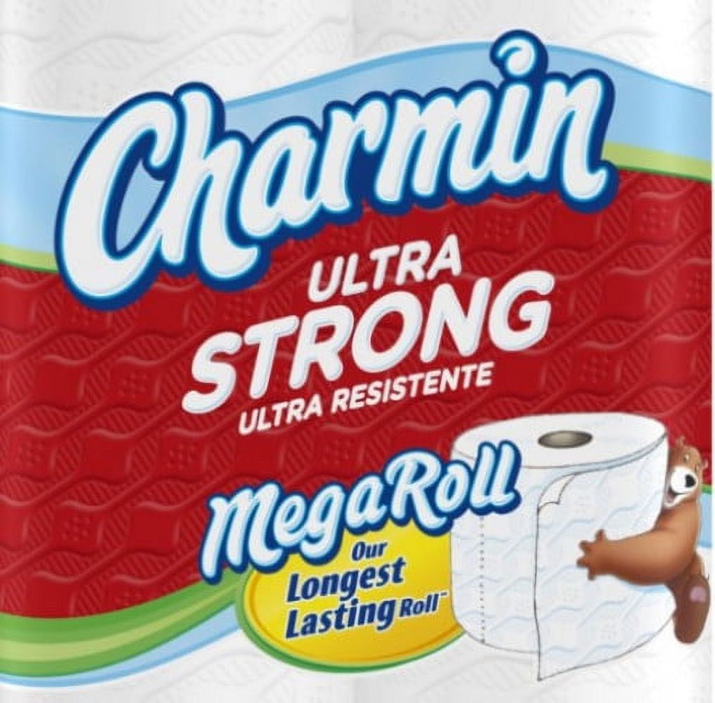 Charmin Ultra Strong (8 Mega Rolls) 330 2- Ply Sheets Per Roll ...