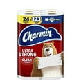Charmin Ultra Strong Quality Toilet Paper, 24 Family Mega Rolls = 123 ...