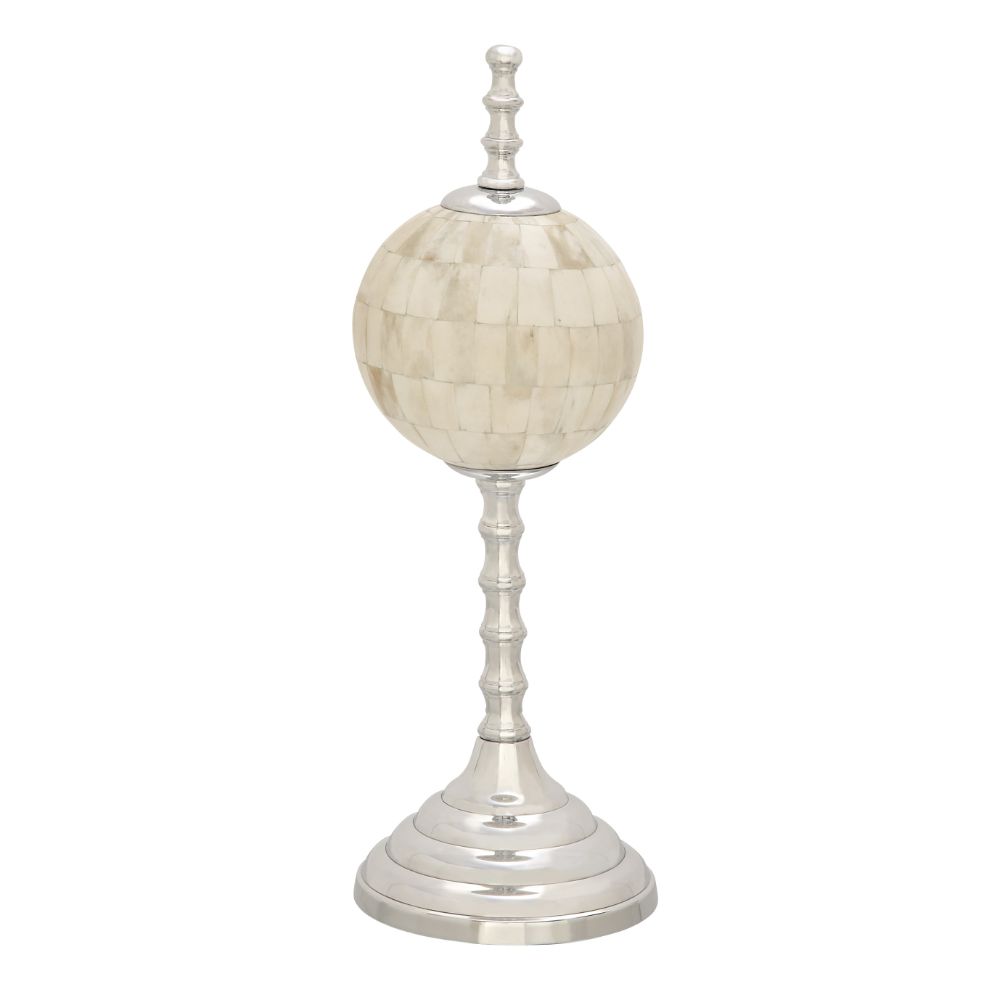 Charming Aluminum Resin White Finial - Walmart.com