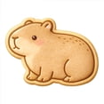 Charming Capybara Cookie Cutter & Stamp - 4x2.6" Fun Party Baking Tool ...