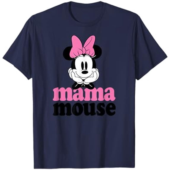 Charming Cartoon Mouse Mama T-Shirt for Family Fun and Everyday Wear ...