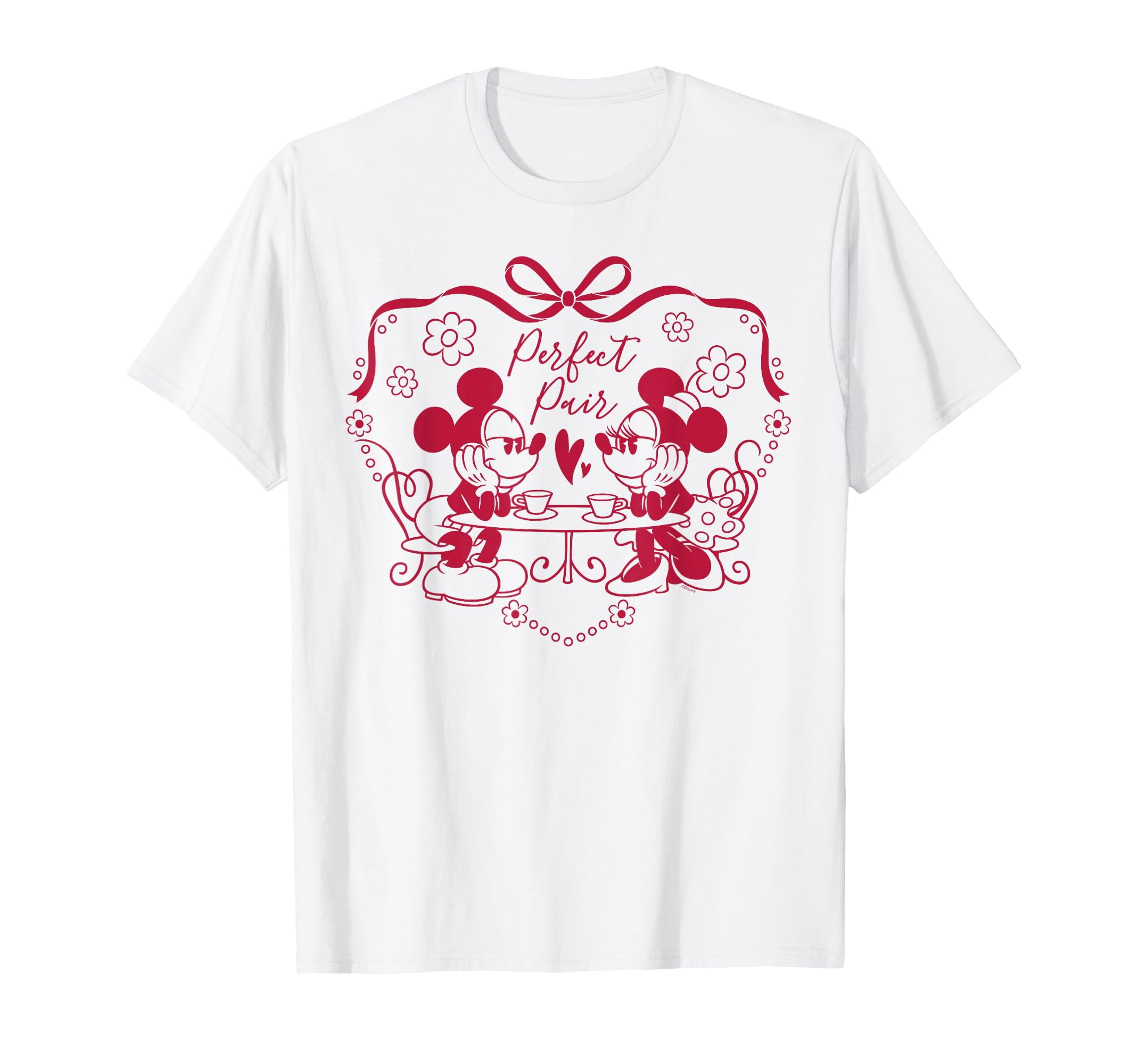 Charming Cartoon Mouse Tea Party T-Shirt for a Fun Valentine's Day ...