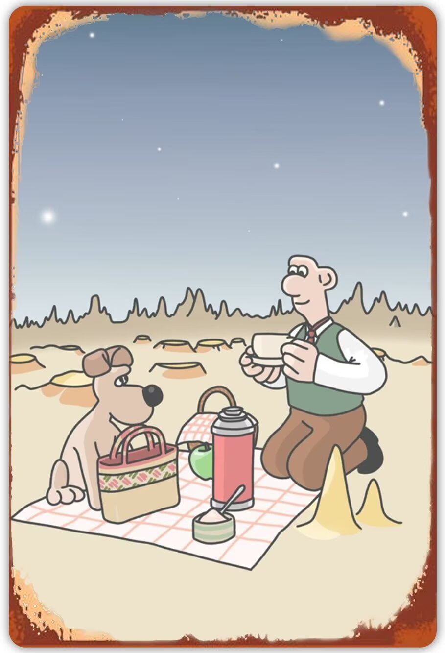 Charming Cartoon Picnic Diamond Painting Kits for Adults Starry Night ...