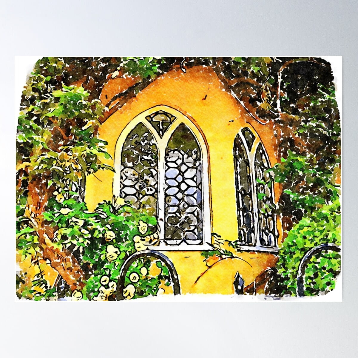 Charming Cotswolds Village House With Ivy And Stained Glass Windows ...