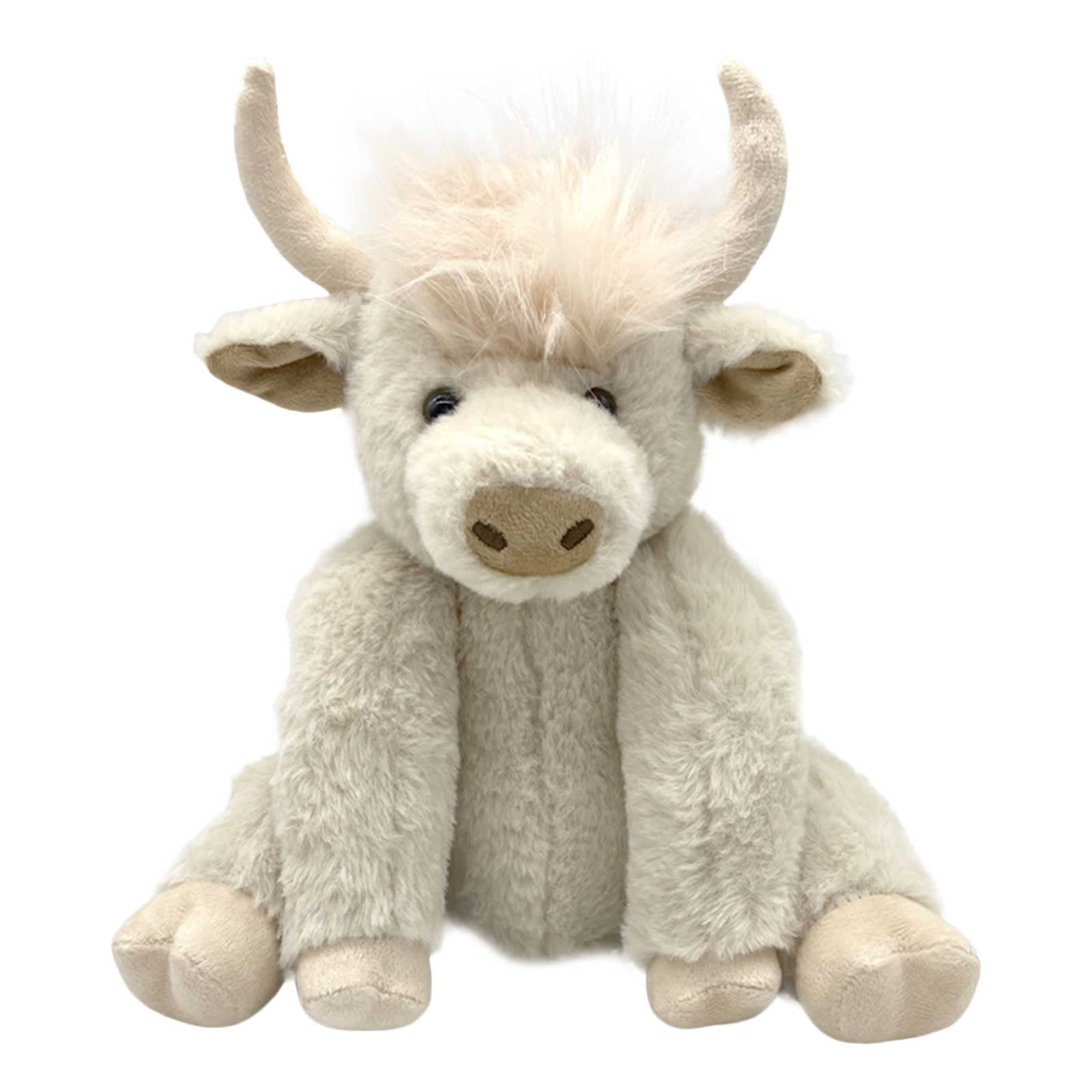 Charming Farm Animal Plush: This Adorable Highland Cow is a Soft ...