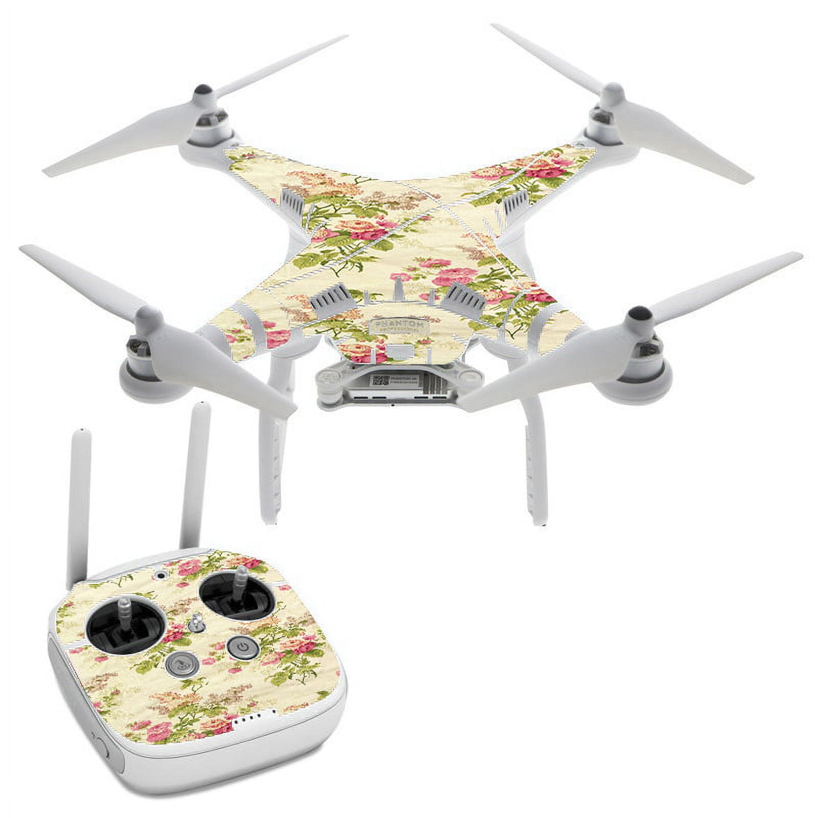 Charming Flowers Trendy DJI Phantom 3 Professional Skin Skins Vinyl ...