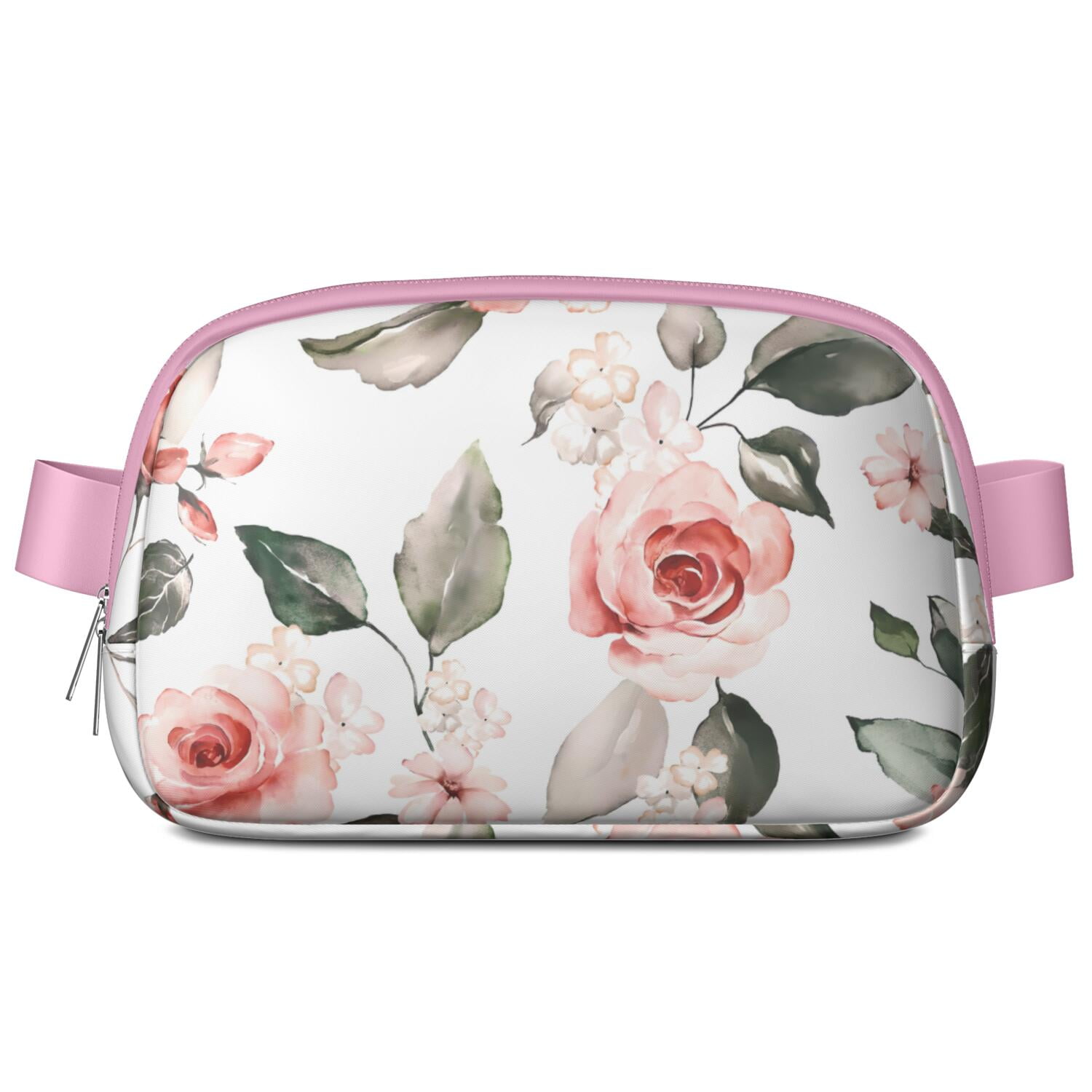 Charming Garden Fanny Pack – Artistic Wildflower Waist Bag with ...