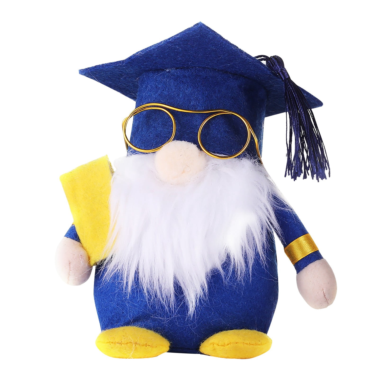 Charming Graduation Gnome Plush Toy with Cap and Diploma Perfect ...