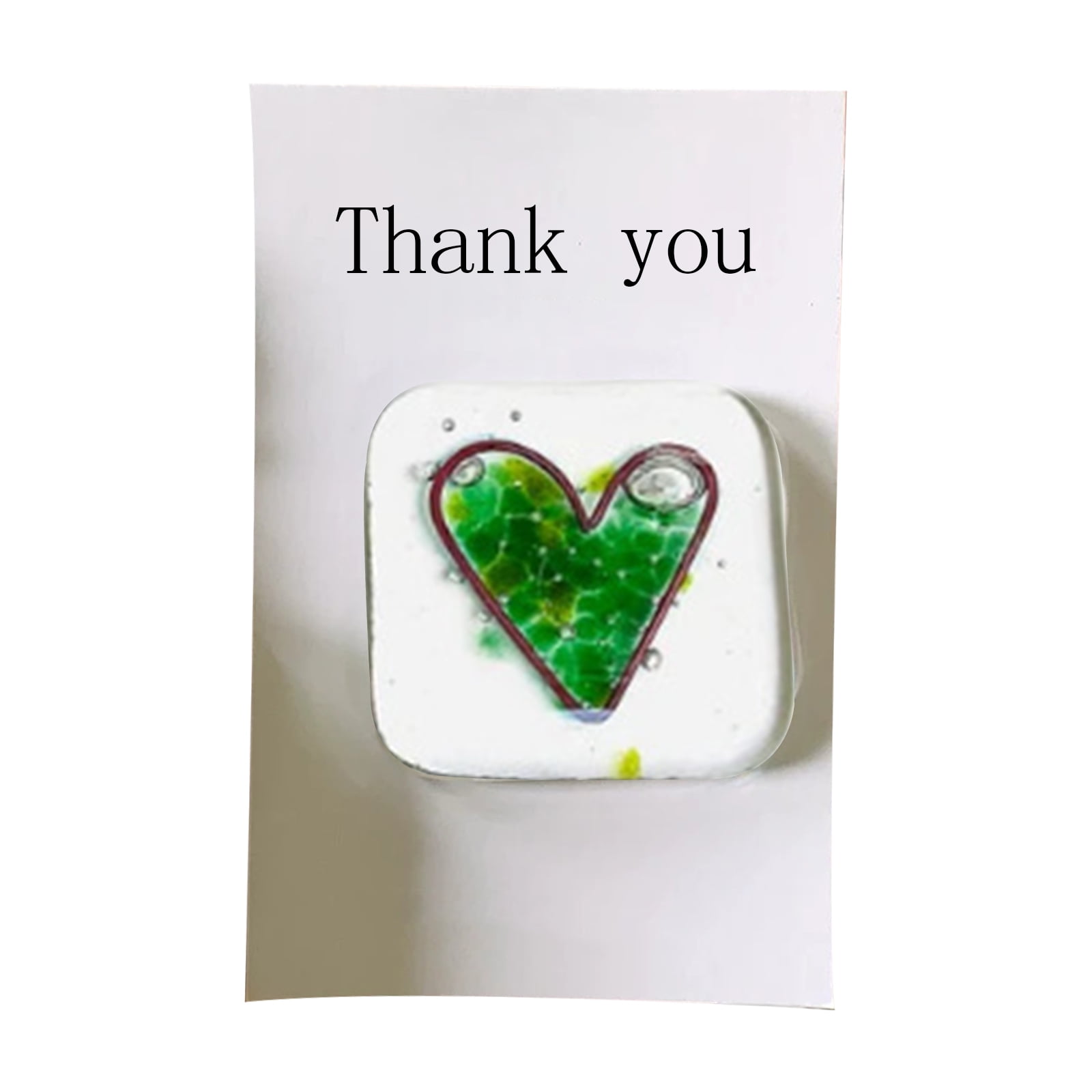 Charming-Heart Shape Crystal-Keepsake Souvenir Ornament Birthday ...